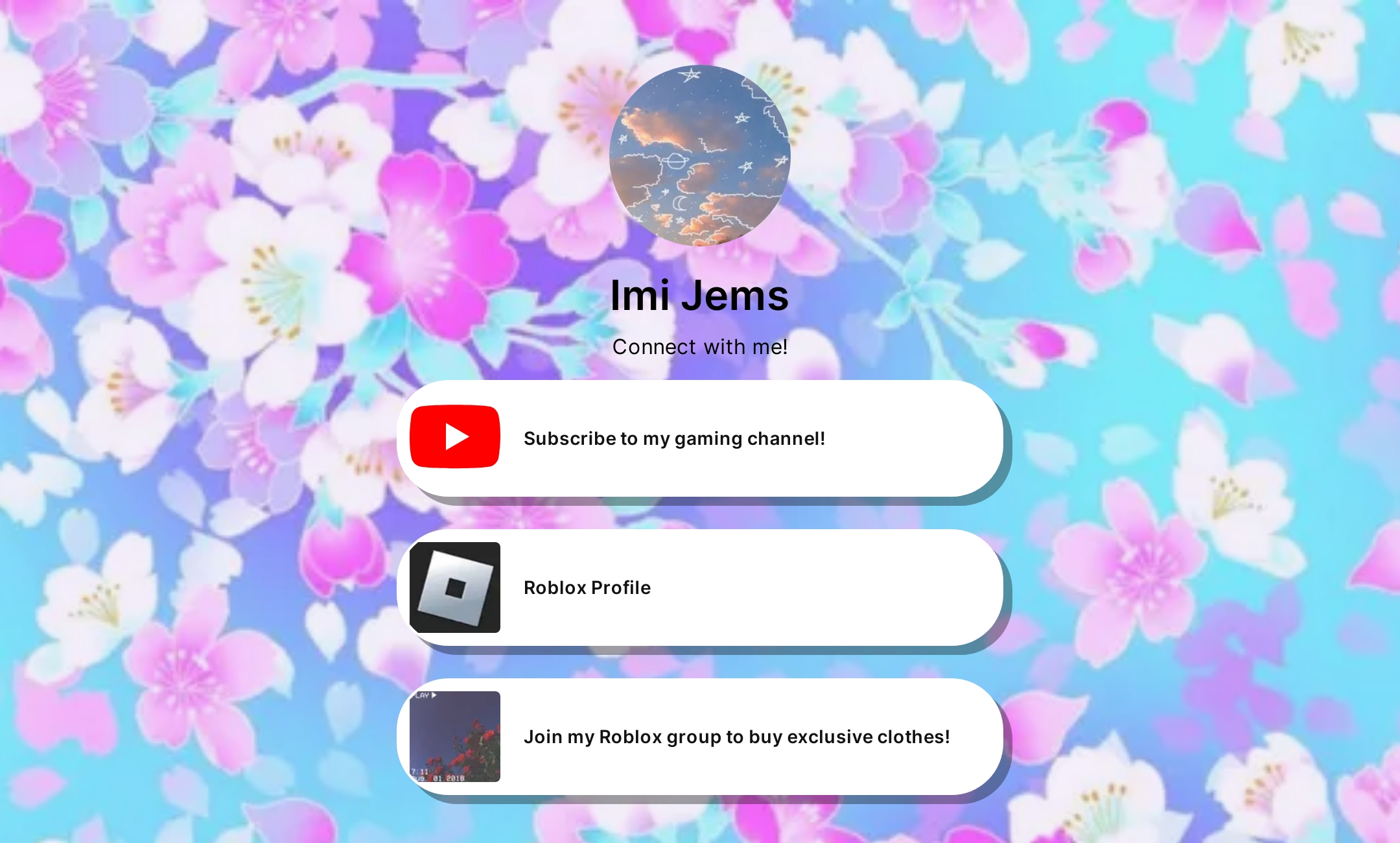 Imi Jems' Flowpage