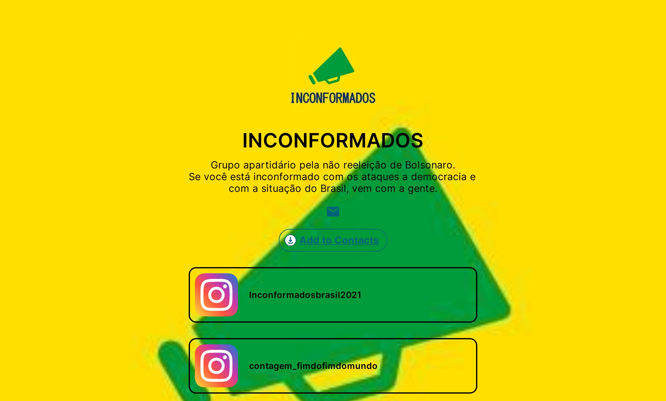 INCONFORMADOS's Flowpage