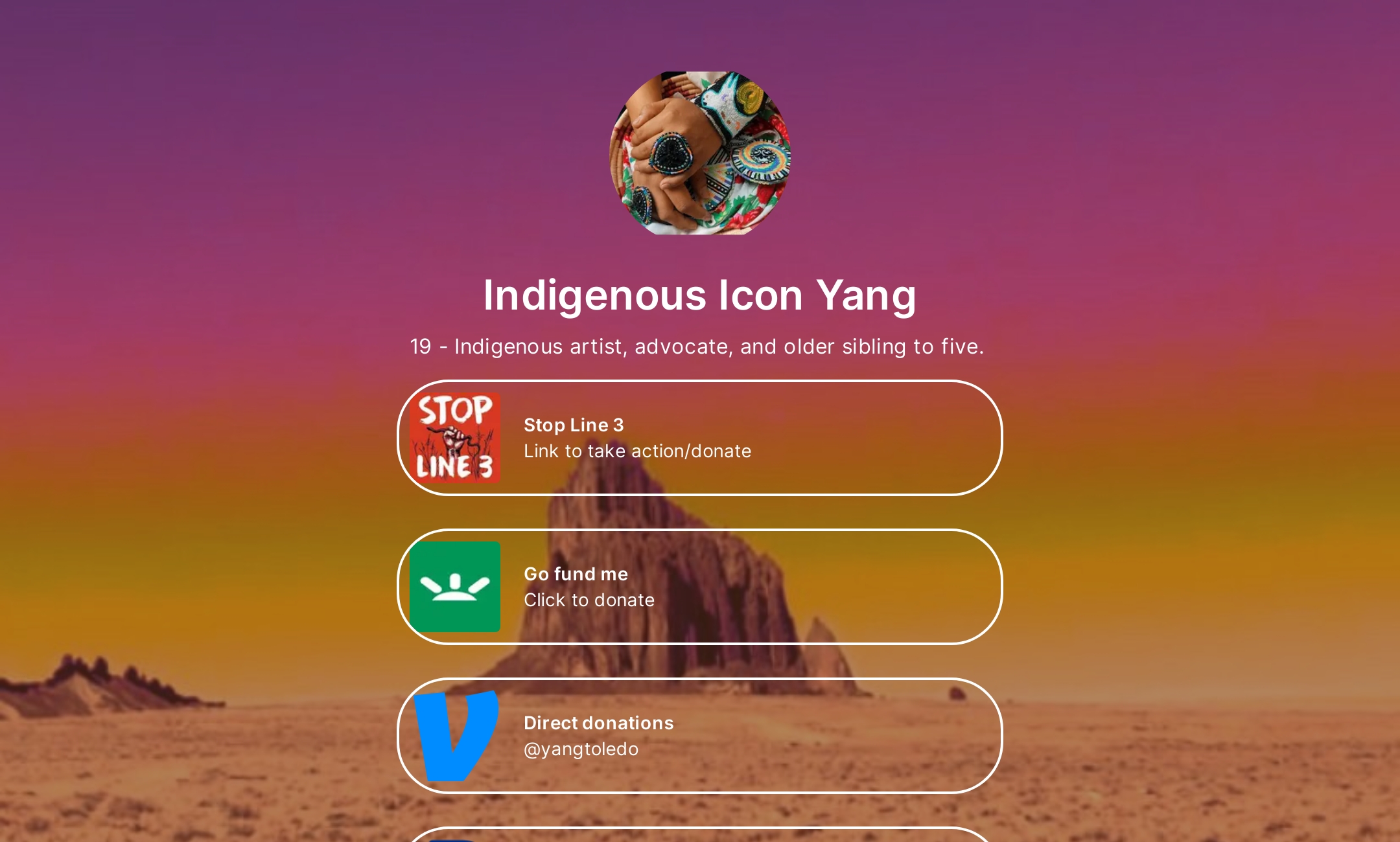 Indigenous Icon Yang's Flowpage