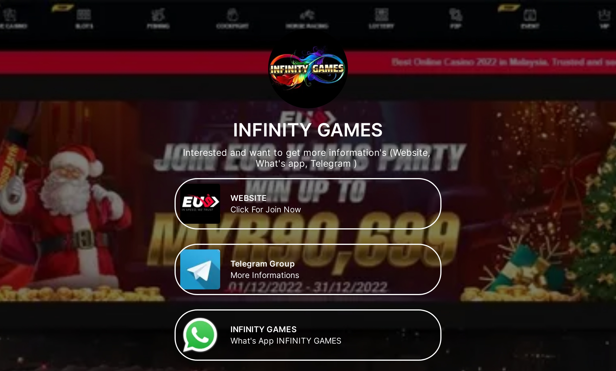 INFINITY GAMES's Flowpage