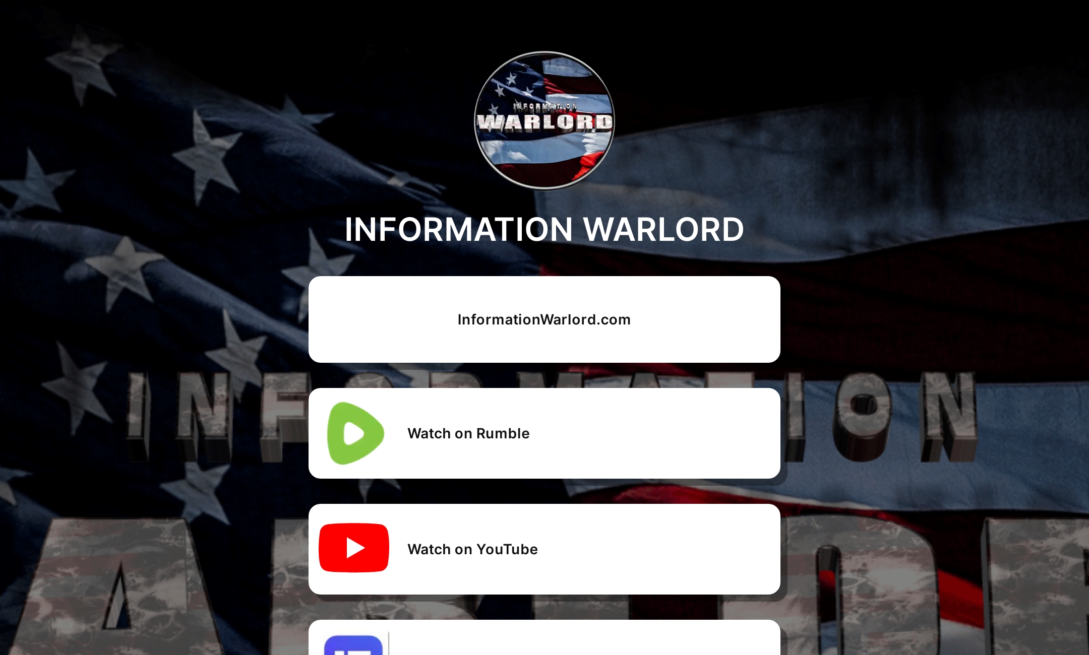 INFORMATION WARLORD's Flowpage