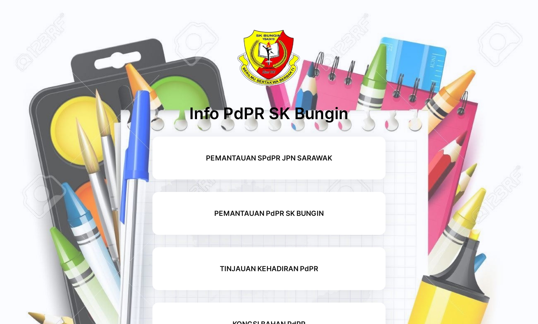 Info PdPR SK Bungin's Flowpage