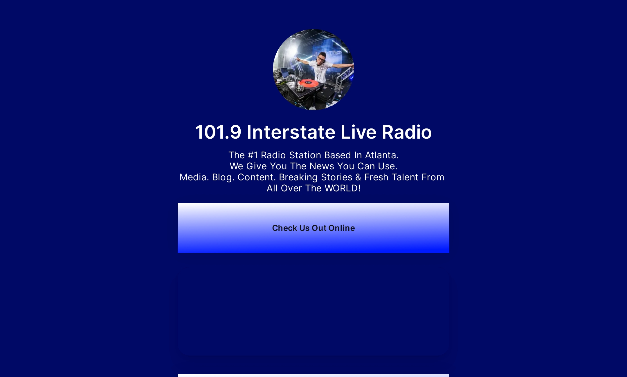 101.9 Interstate Live Radio's Flowpage
