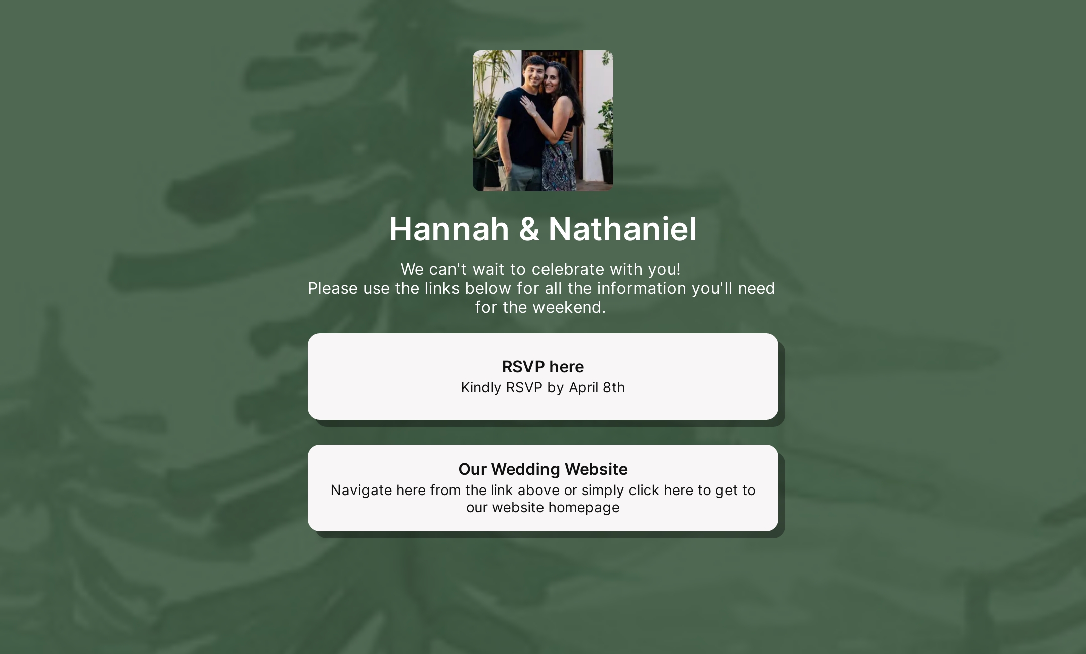 Hannah & Nathaniel's Flowpage