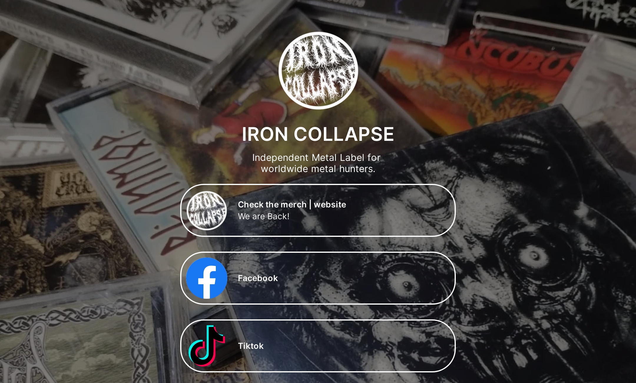 IRON COLLAPSE's Flowpage