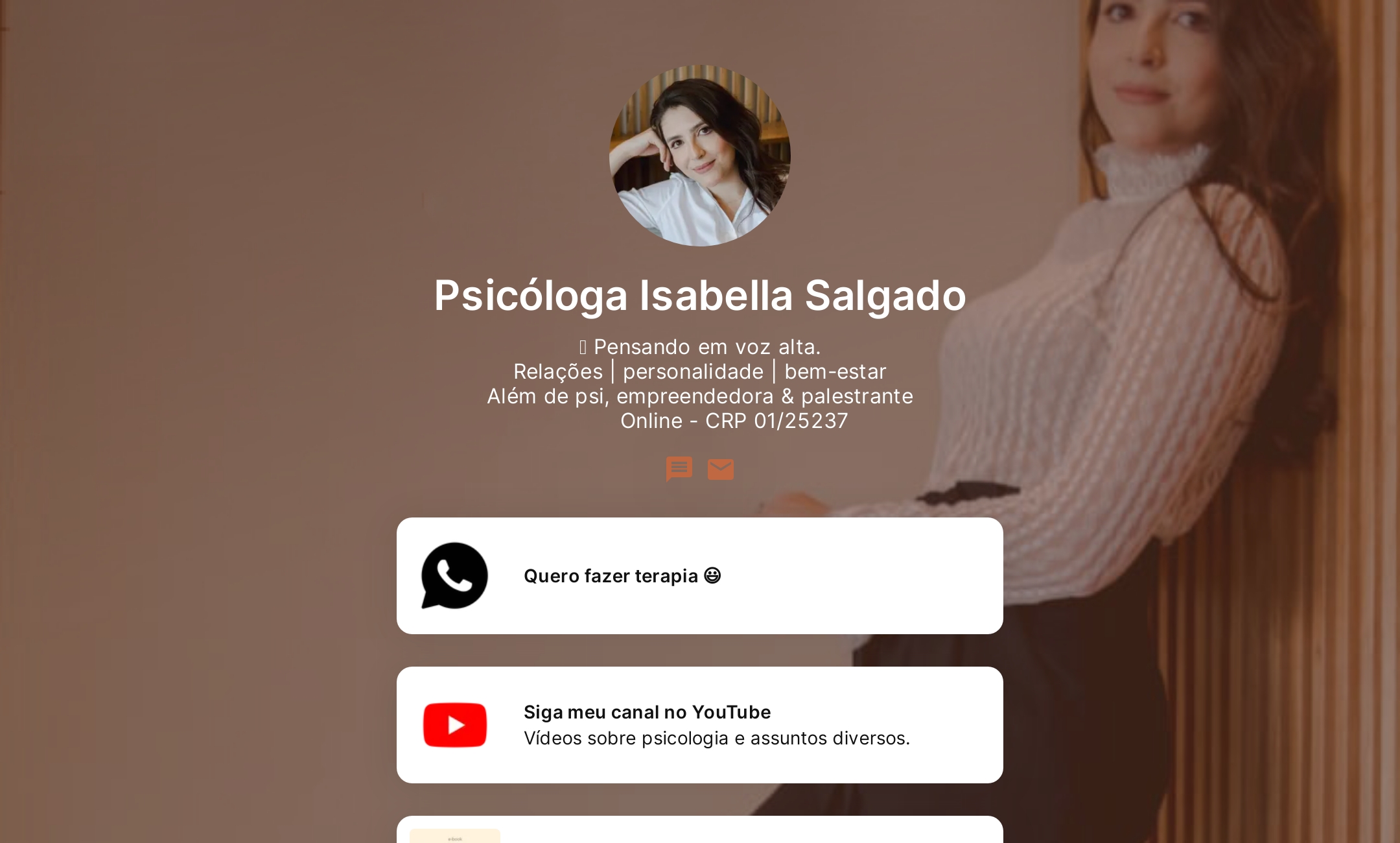 Psicóloga Isabella Salgado's Flowpage