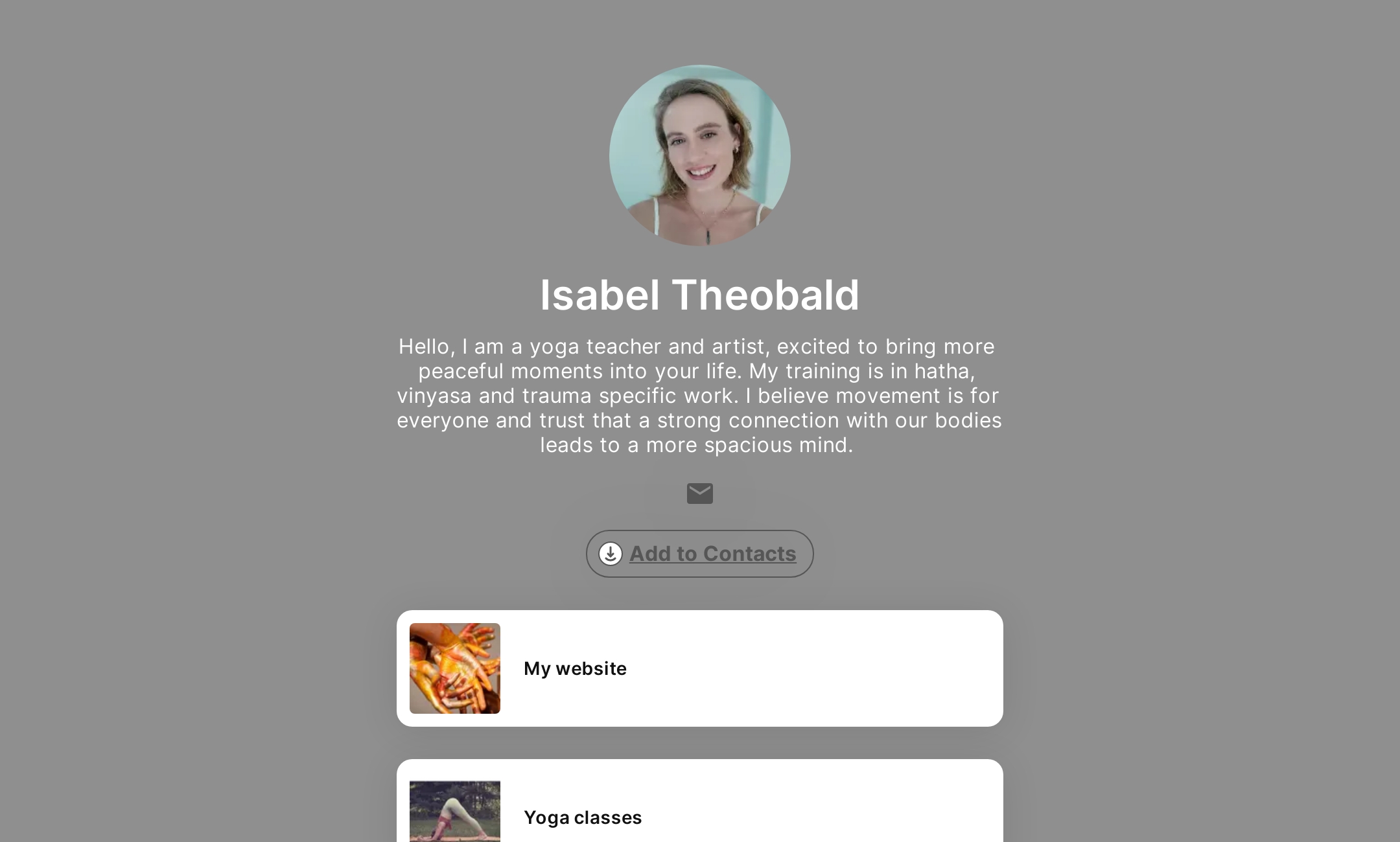 Isabel Theobald's Flowpage