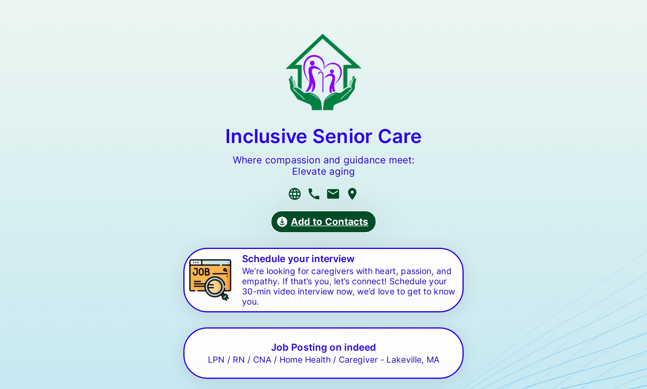 Innovative In-Home Care | Elder Care | Companion Care | Post Surgical ...