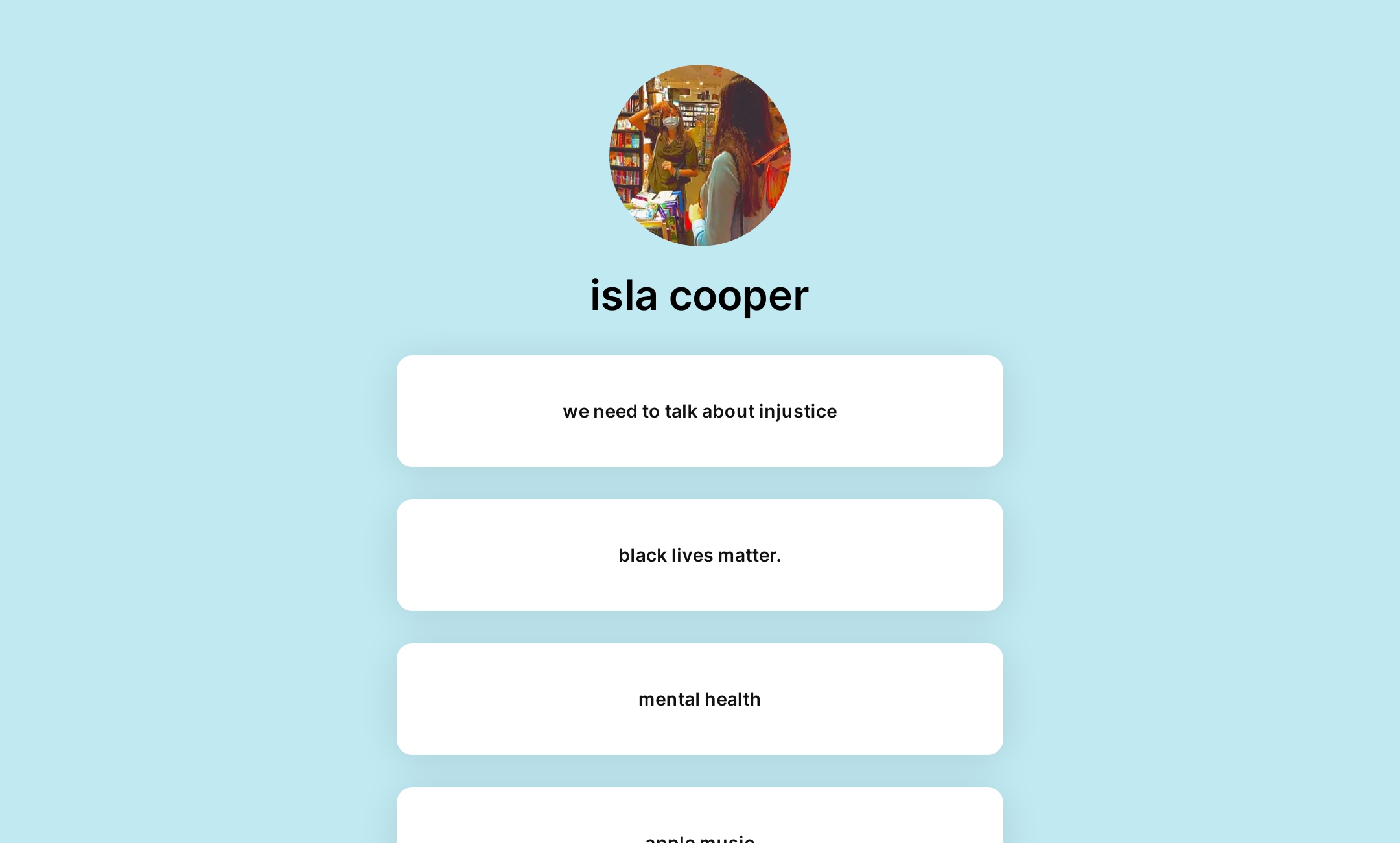 isla cooper's Flowpage