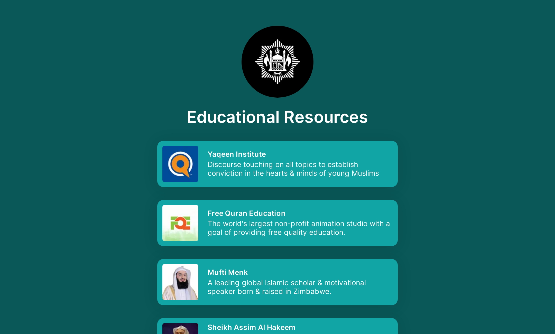 Educational Resources' Flowpage
