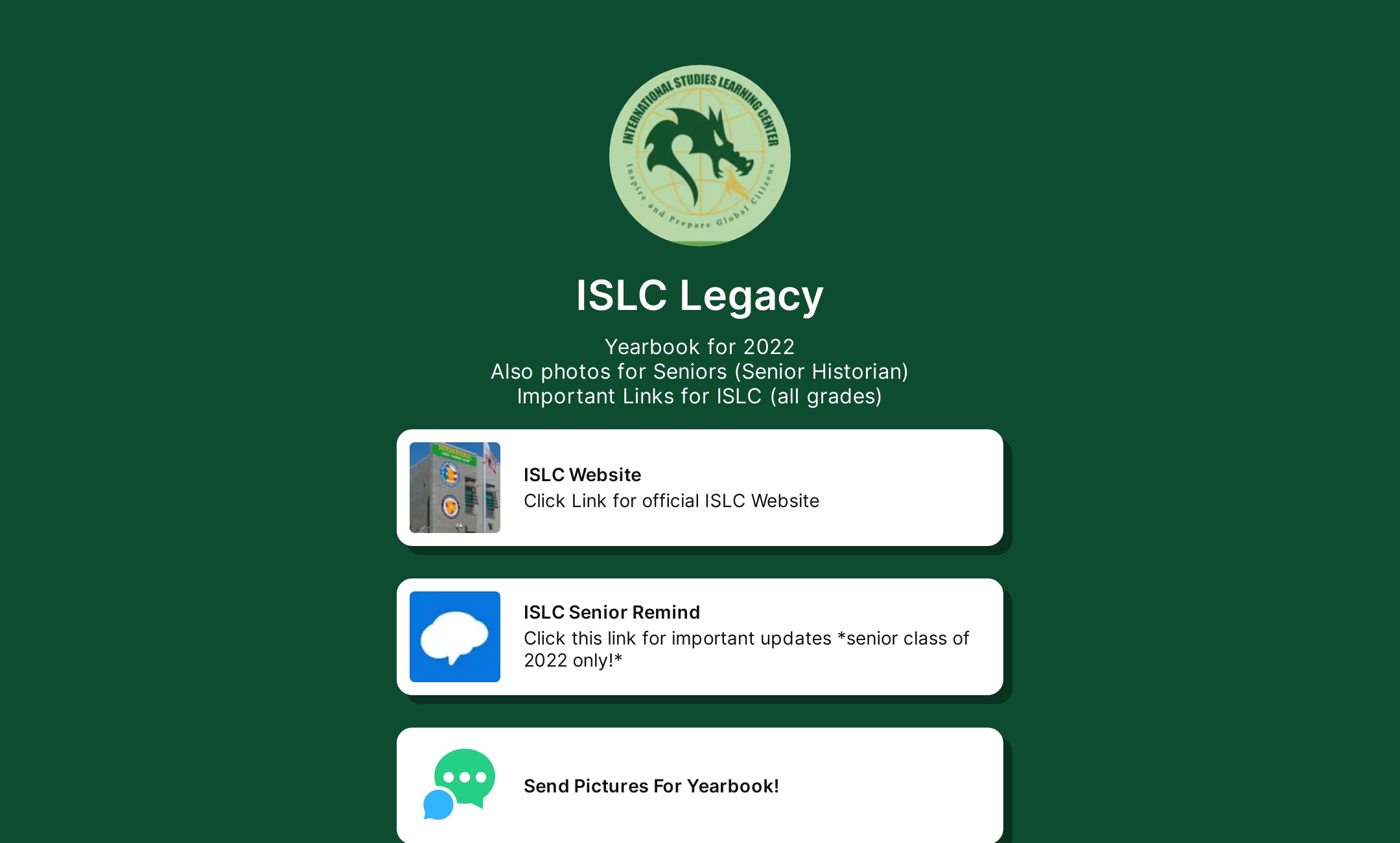 ISLC Legacy's Flowpage