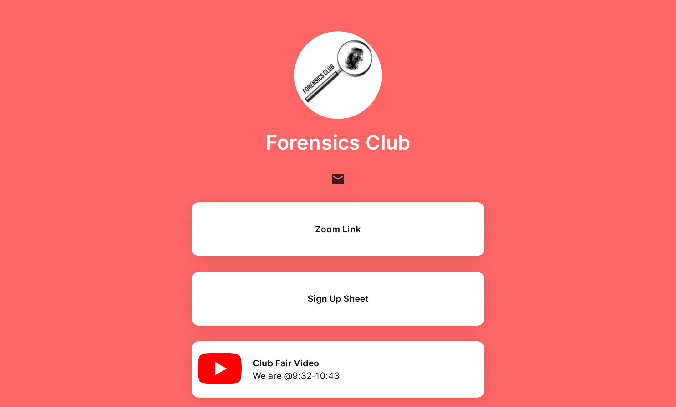 Forensics Club's Flowpage