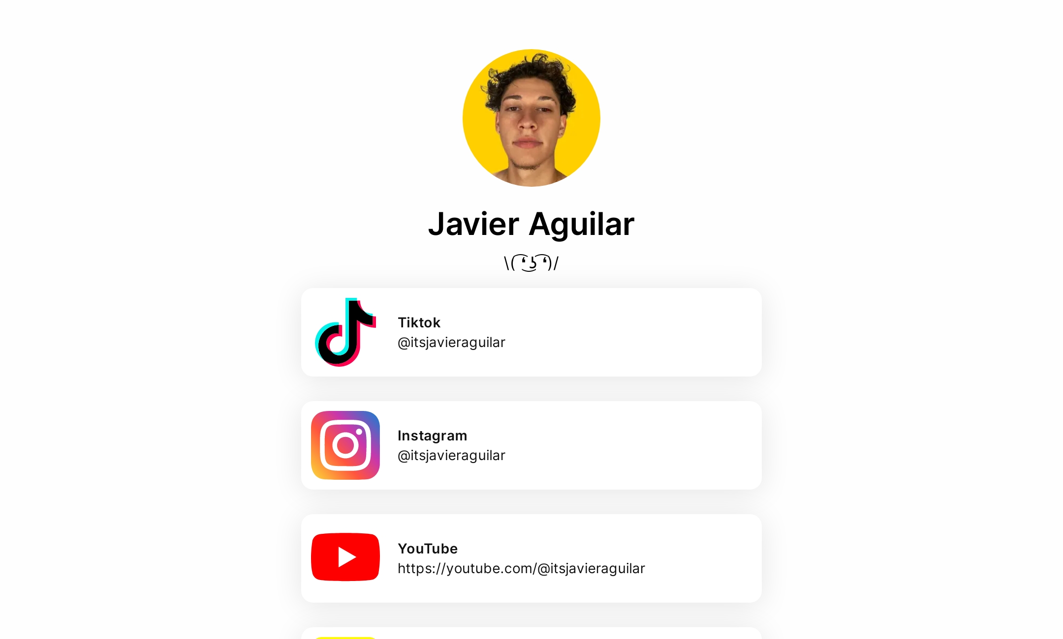 Javier Aguilar's Flowpage