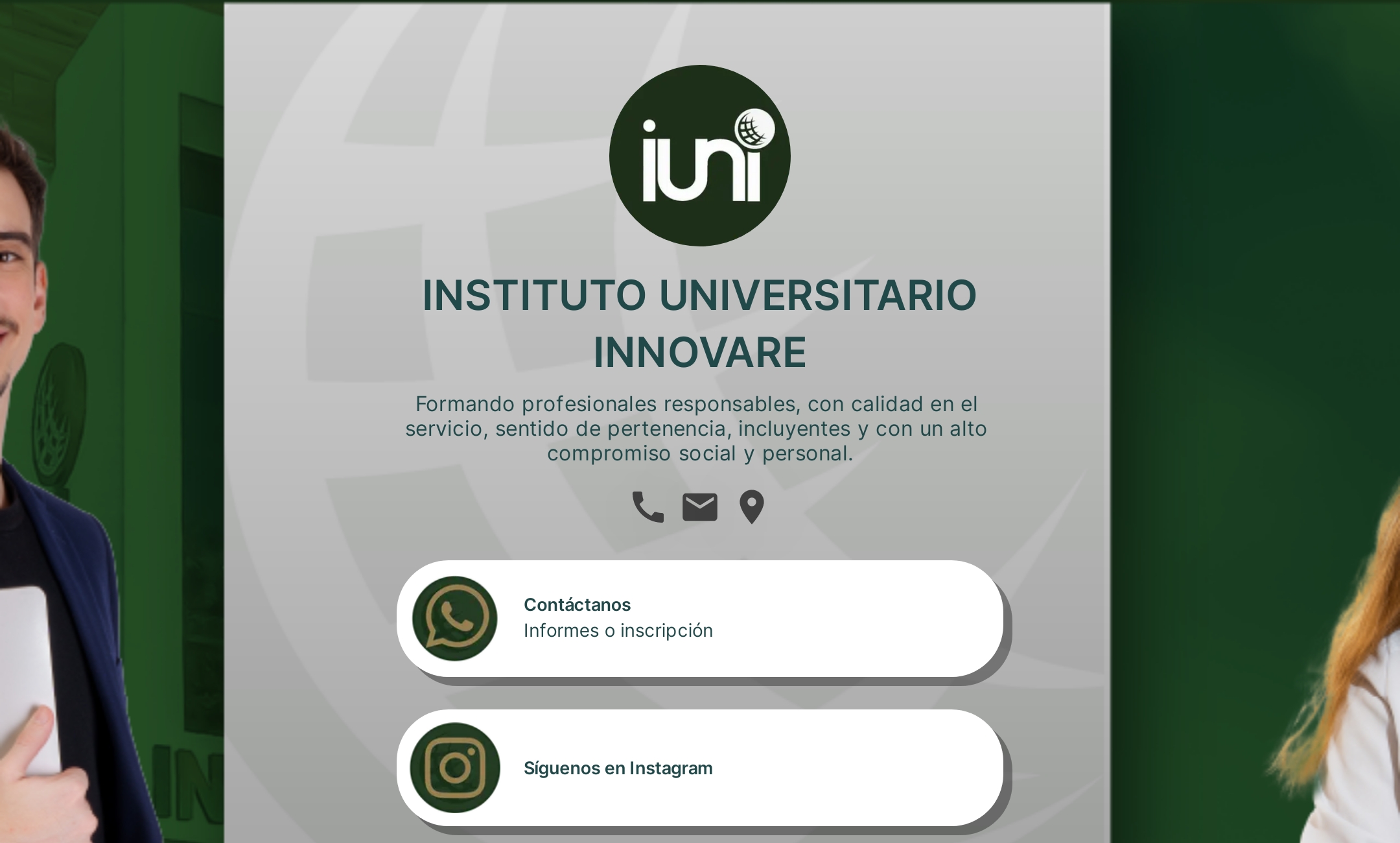 INSTITUTO UNIVERSITARIO INNOVARE's Flowpage