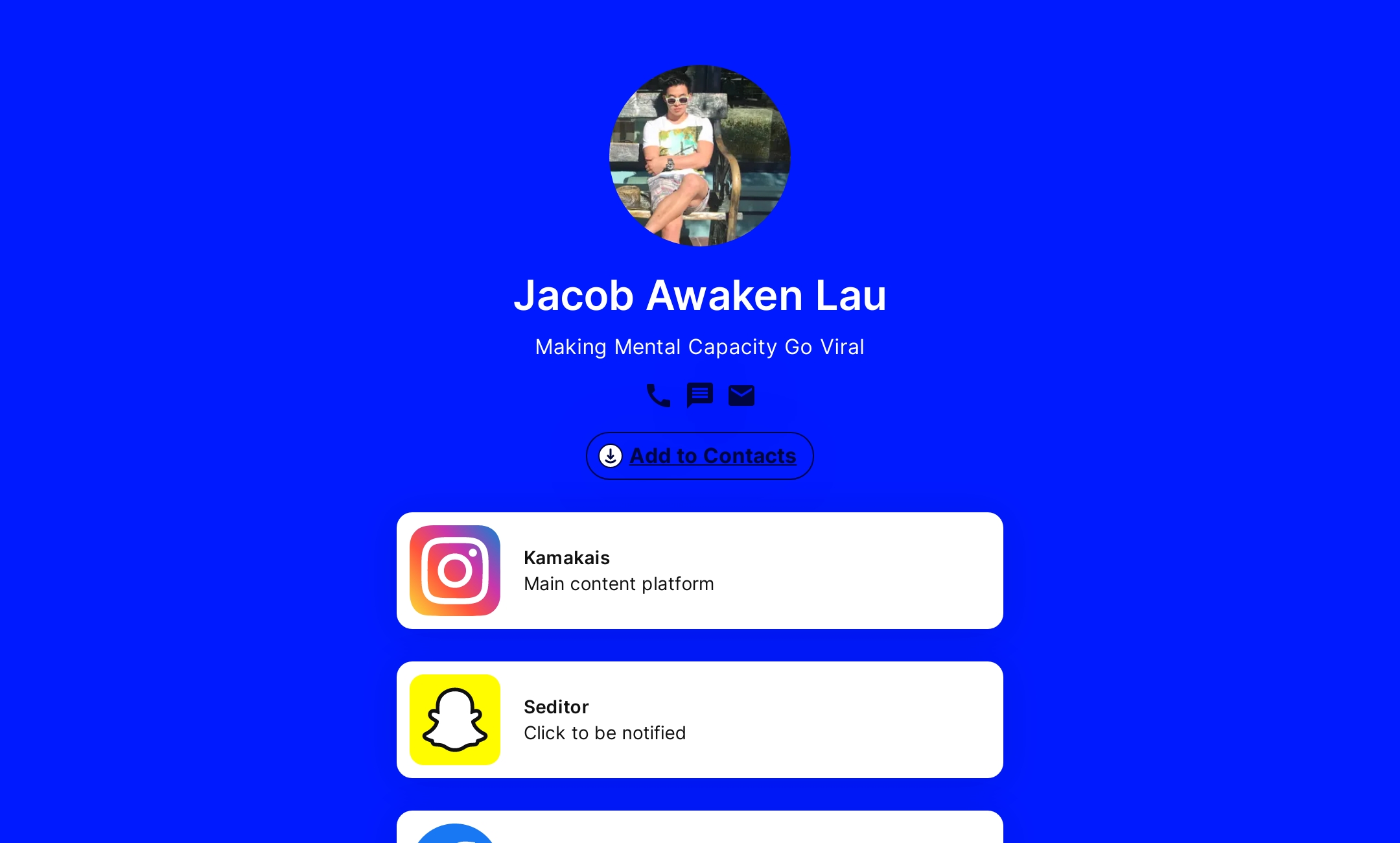 Jacob Awaken Lau's Flowpage