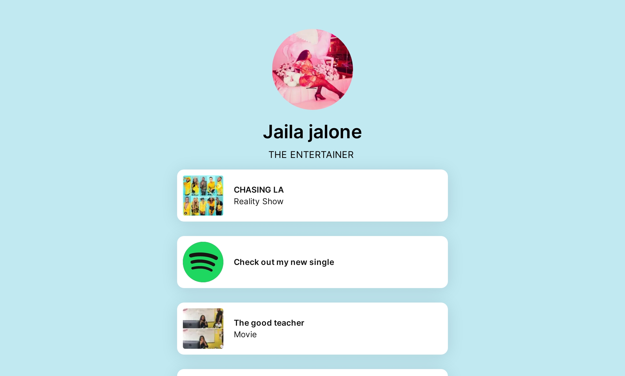 Jaila jalone 's Flowpage