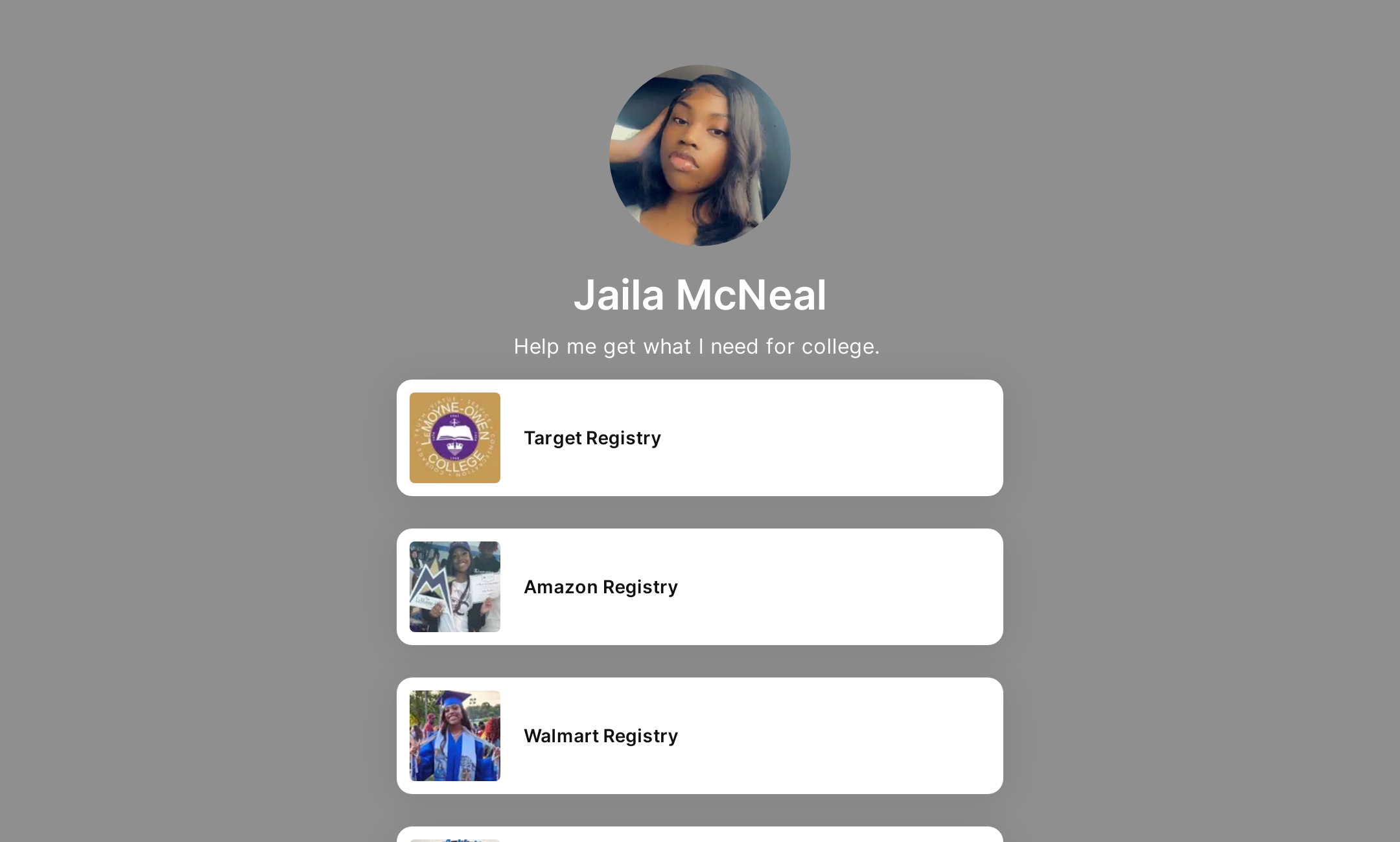 Jaila McNeal's Flowpage