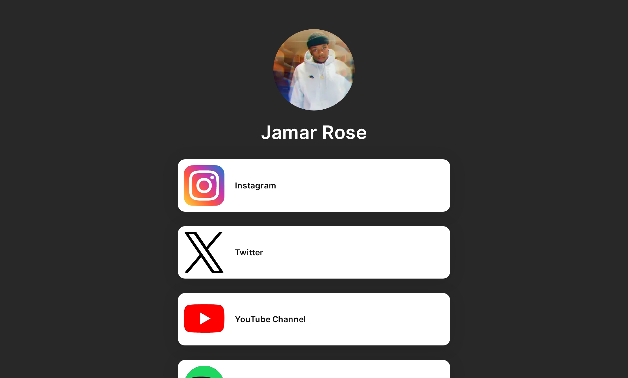 Jamar Rose 's Flowpage