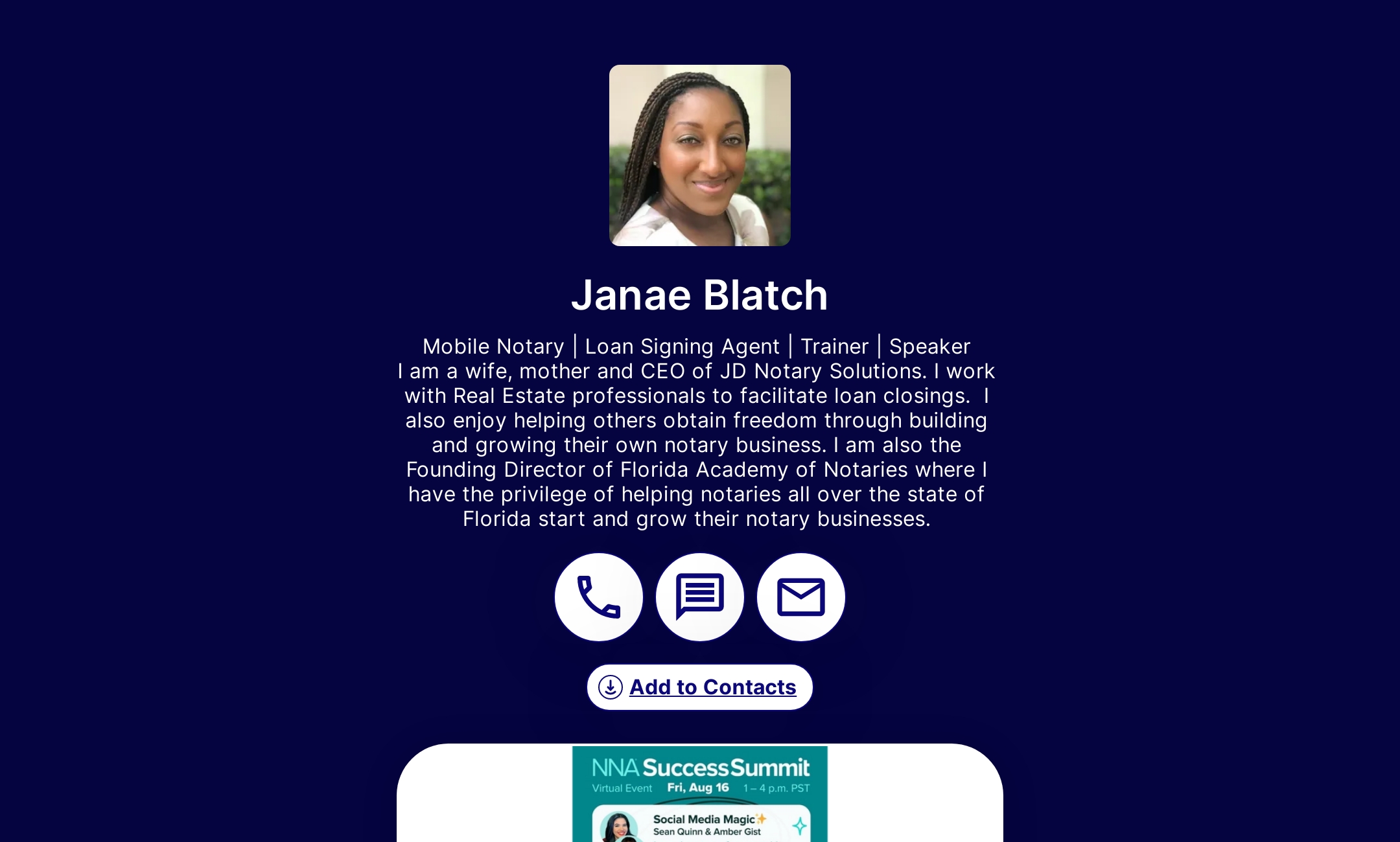 Janae Blatch's Flowpage