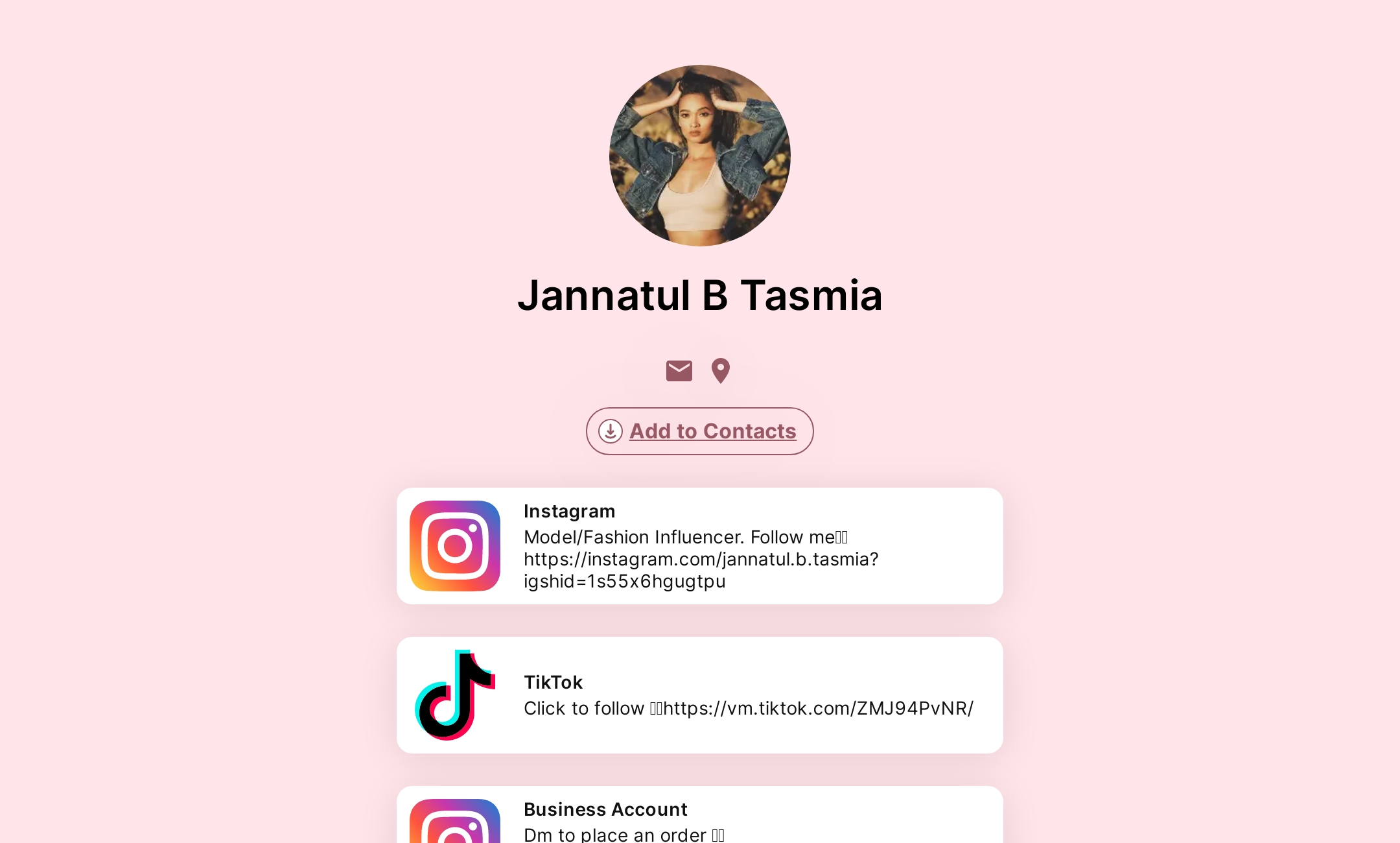 Jannatul B Tasmia's Flowpage