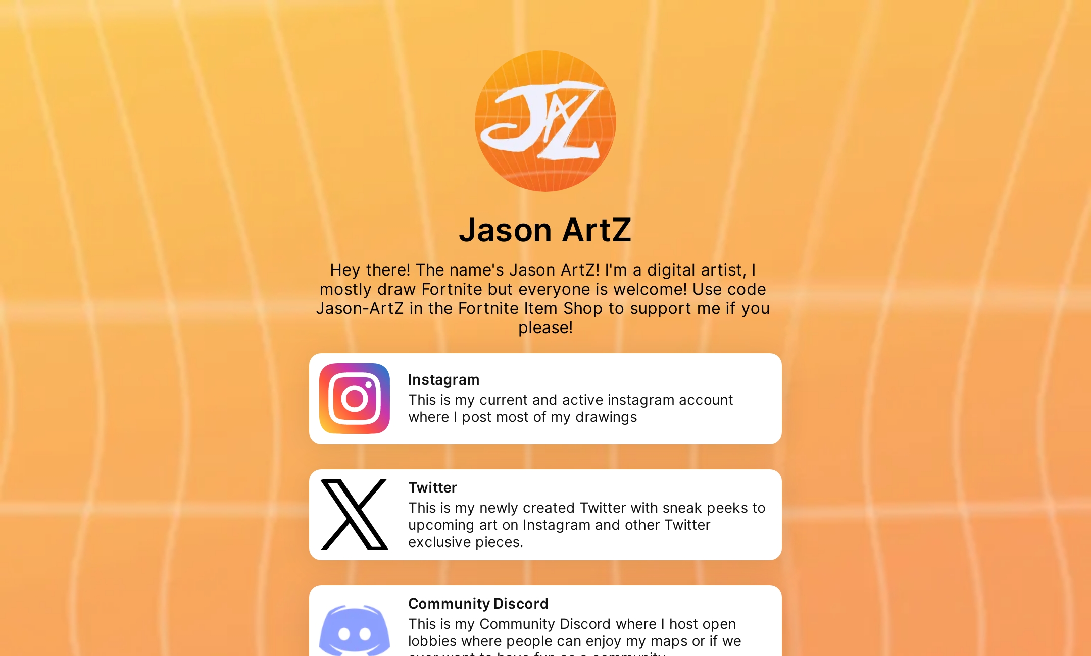 Jason ArtZ's Flowpage