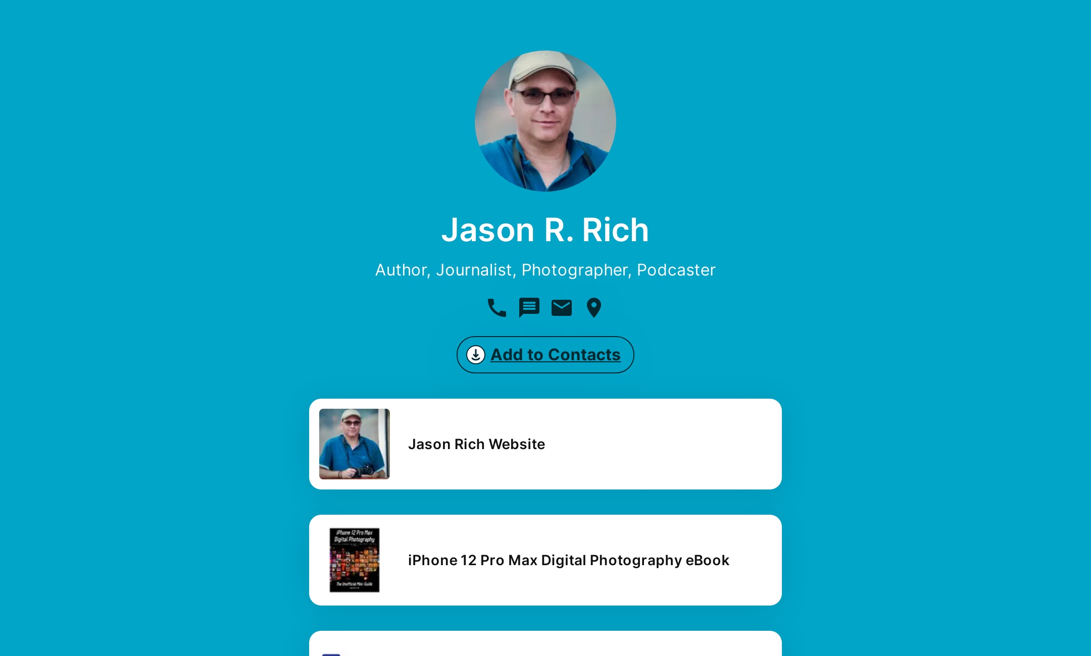 Jason R. Rich's Flowpage