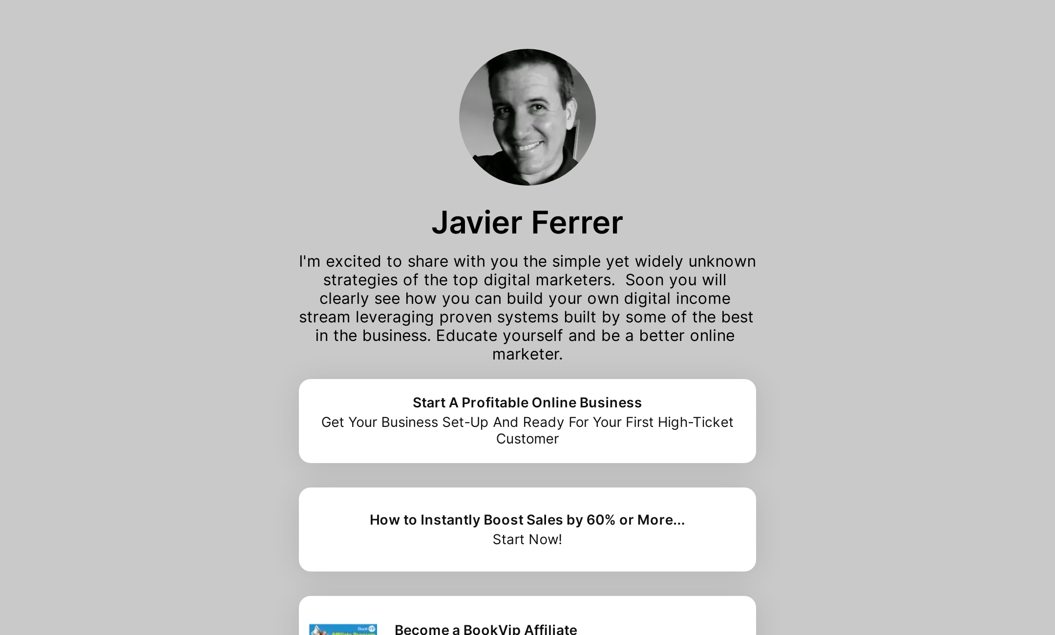 Javier Ferrer's Flowpage