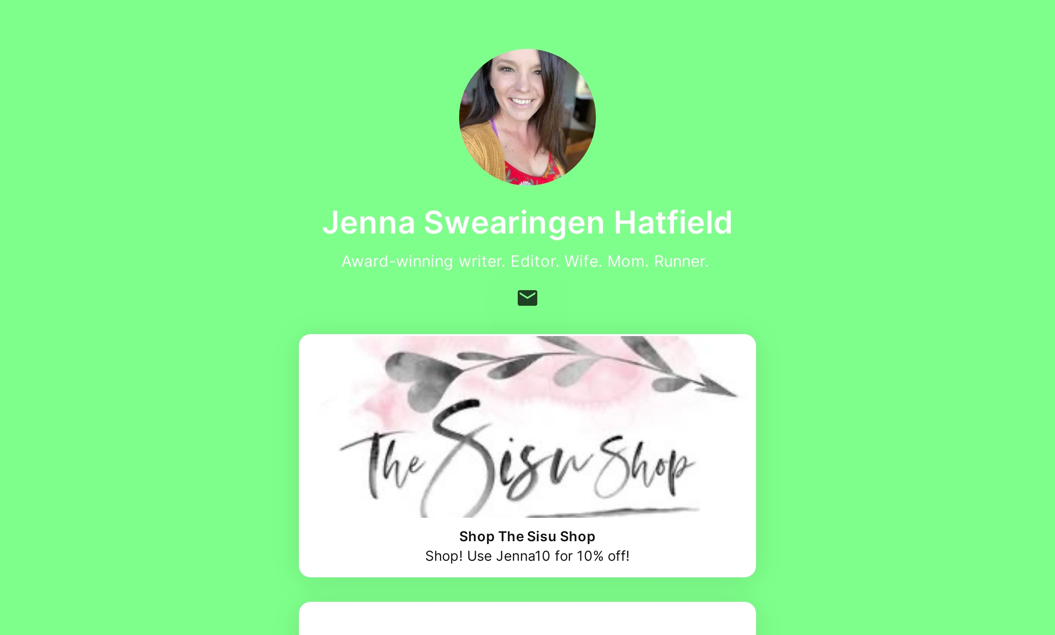 Jenna Swearingen Hatfield's Flowpage