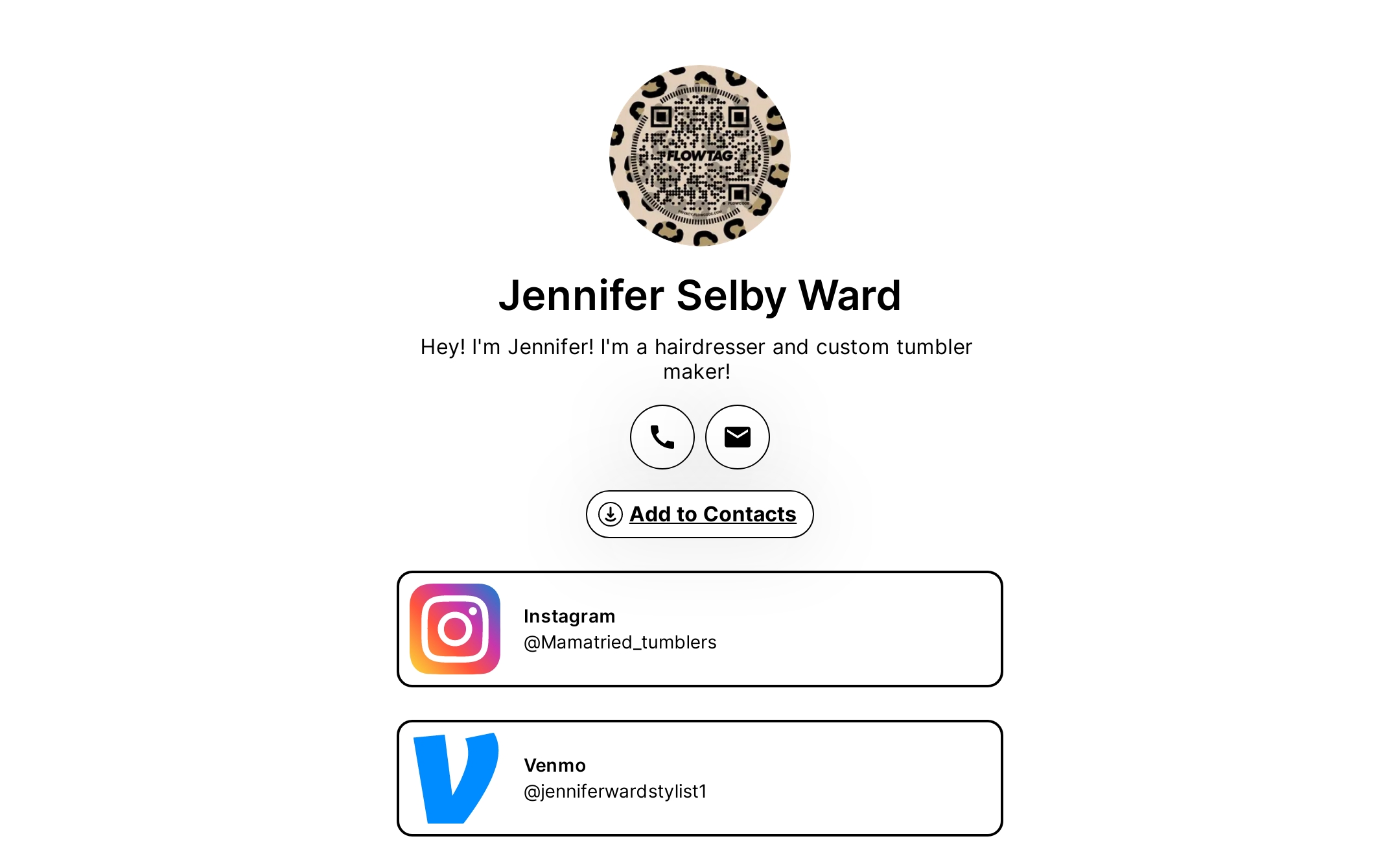 Jennifer Selby Ward 's Flowpage
