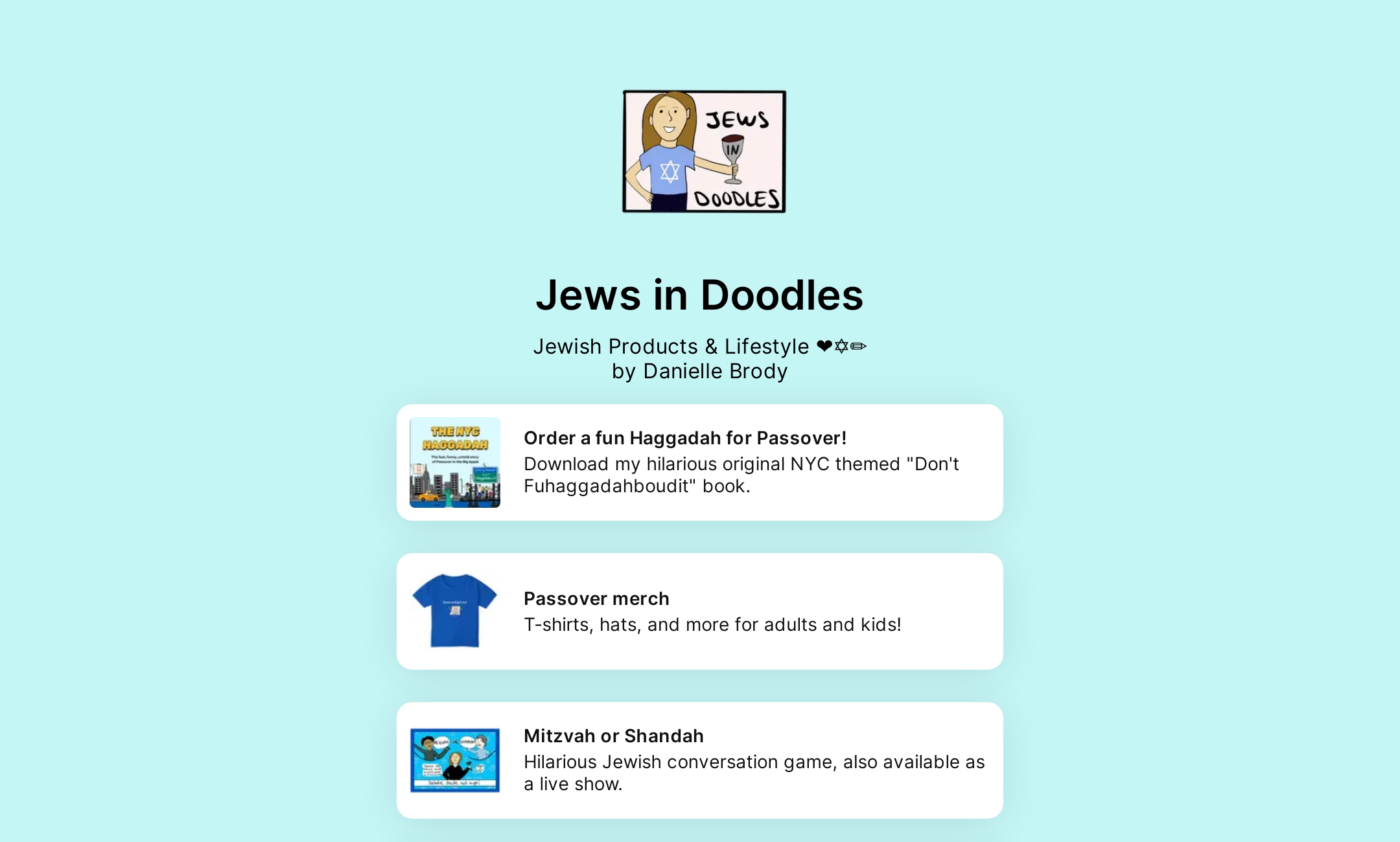 Jews in Doodles' Flowpage