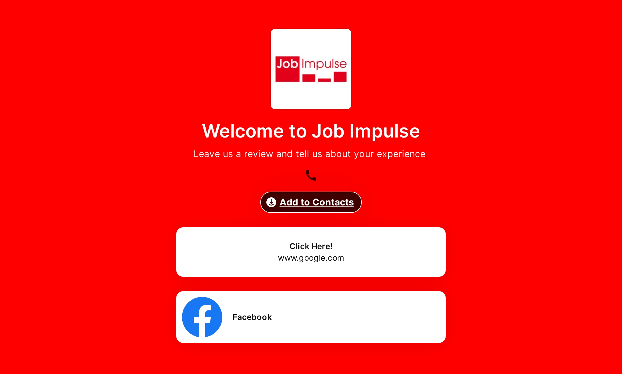 Welcome to Job Impulse's Flowpage