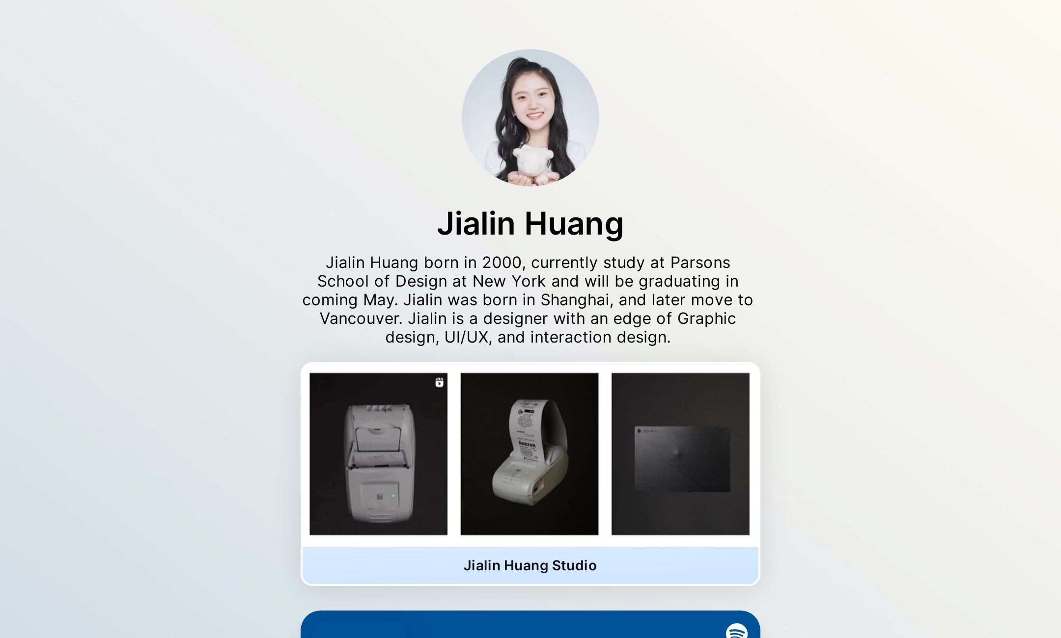 Jialin Huang's Flowpage