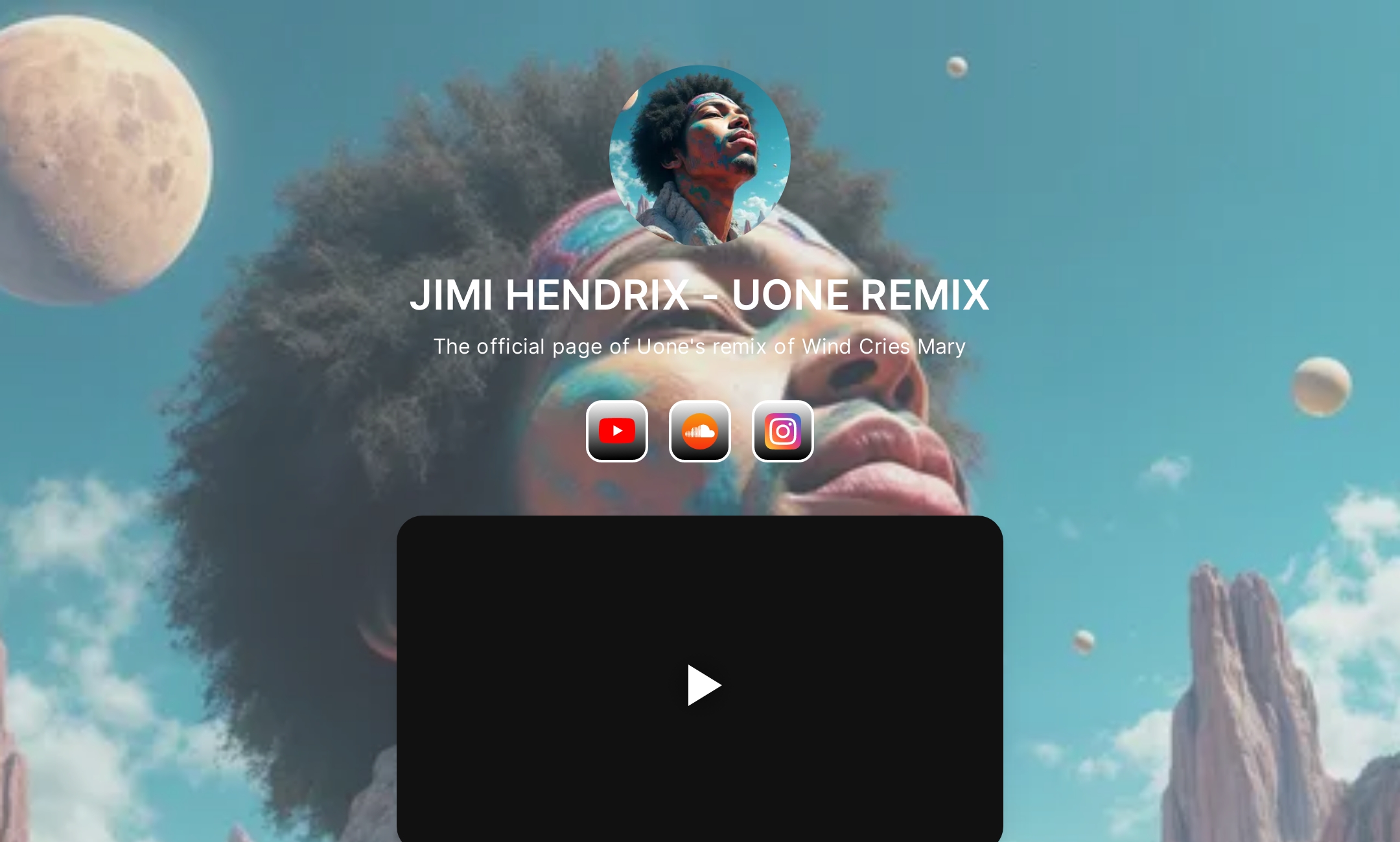 JIMI HENDRIX - UONE REMIX's Flowpage