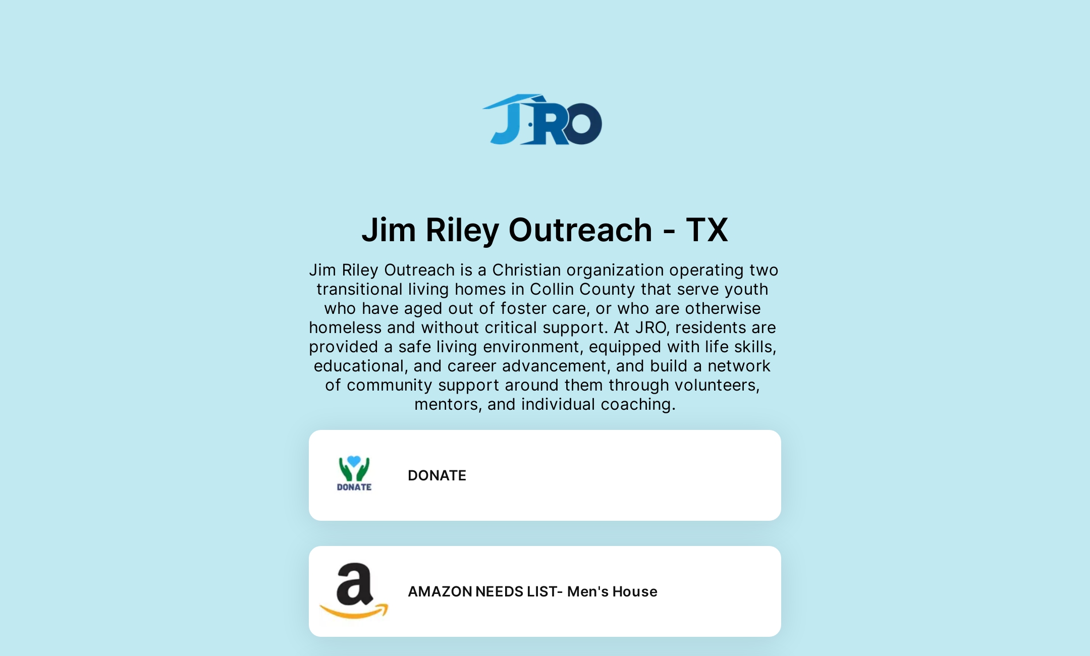 Jim Riley Outreach - TX's Flowpage