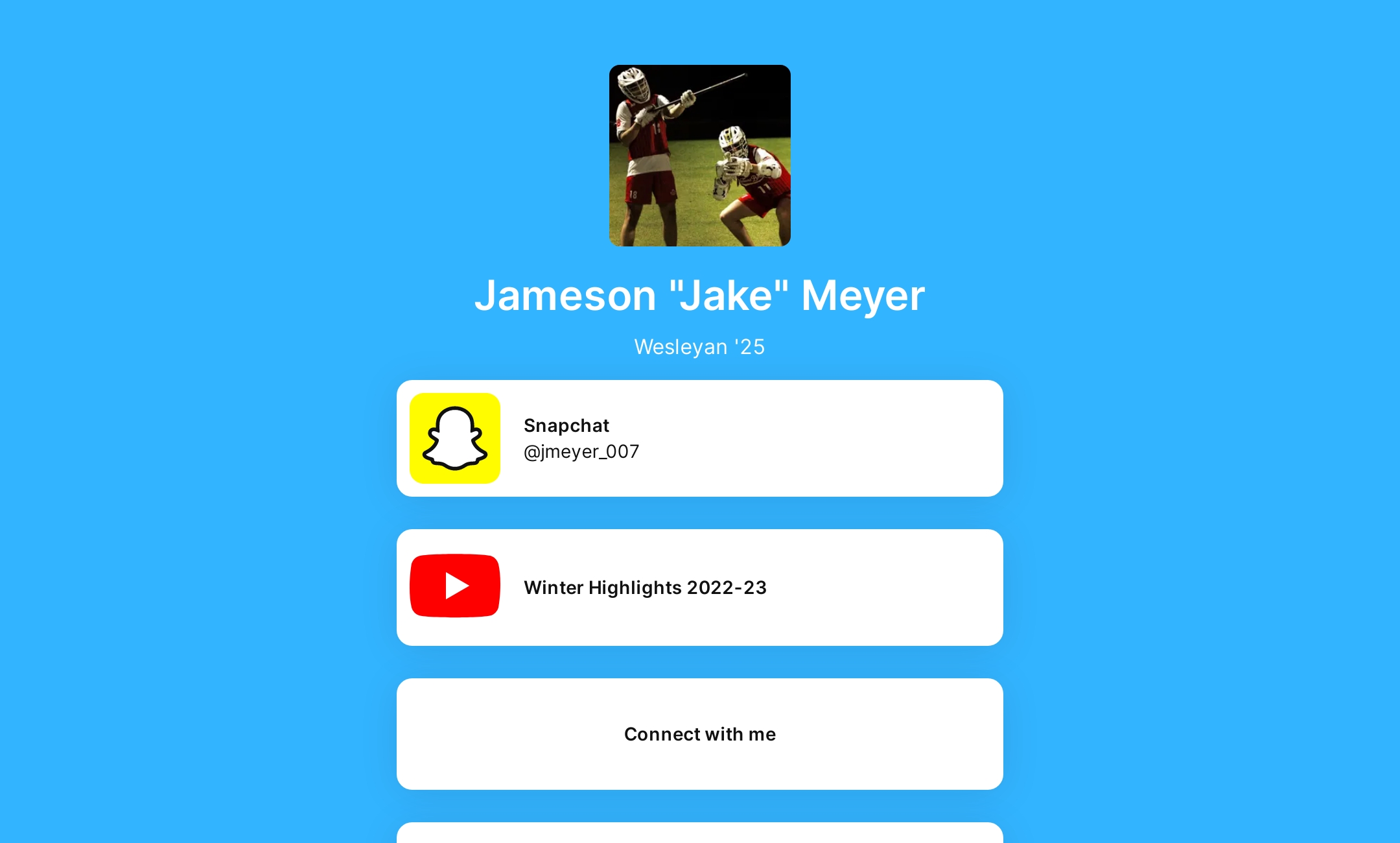 Jameson "Jake" Meyer's Flowpage