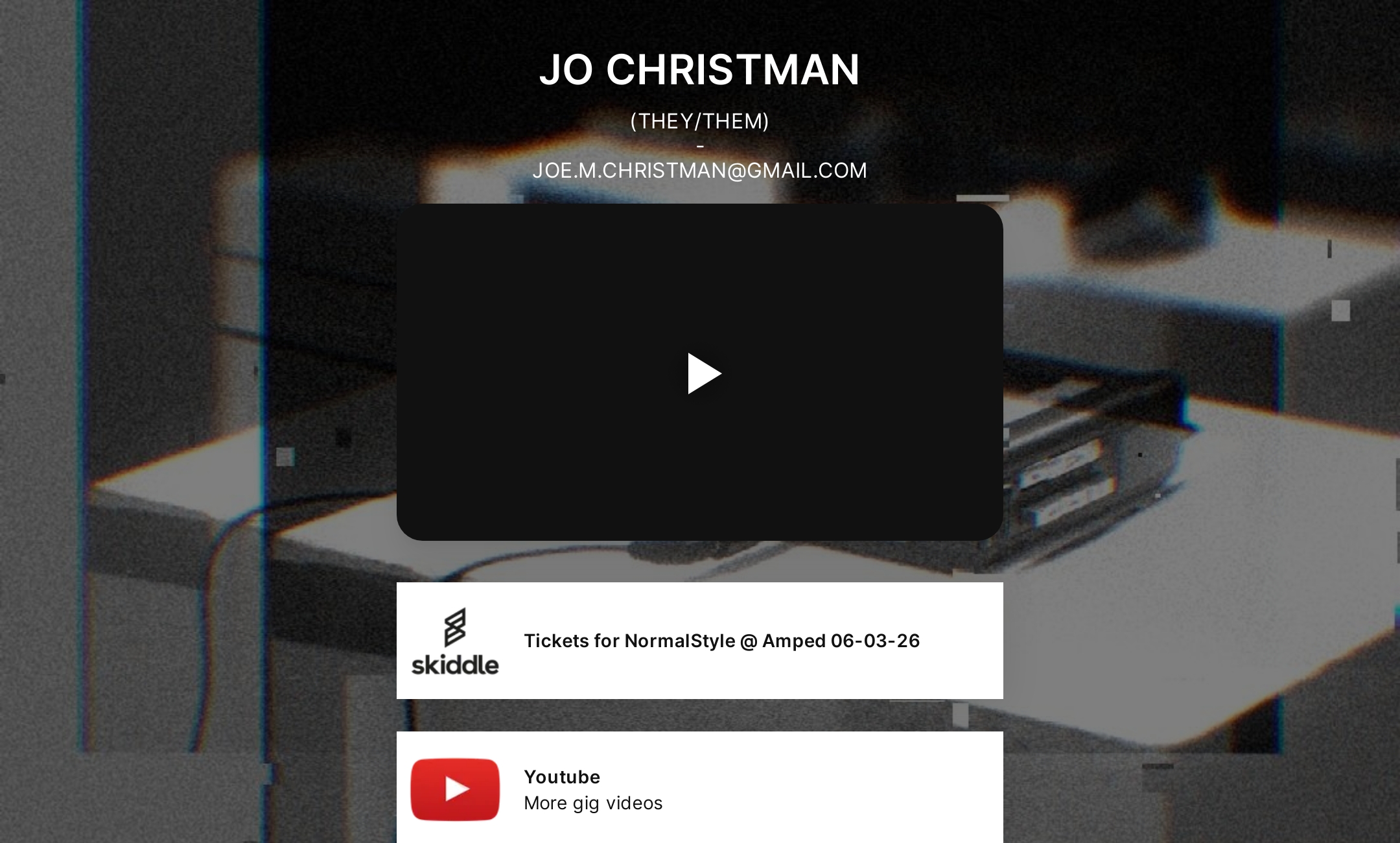 JO CHRISTMAN's Flowpage