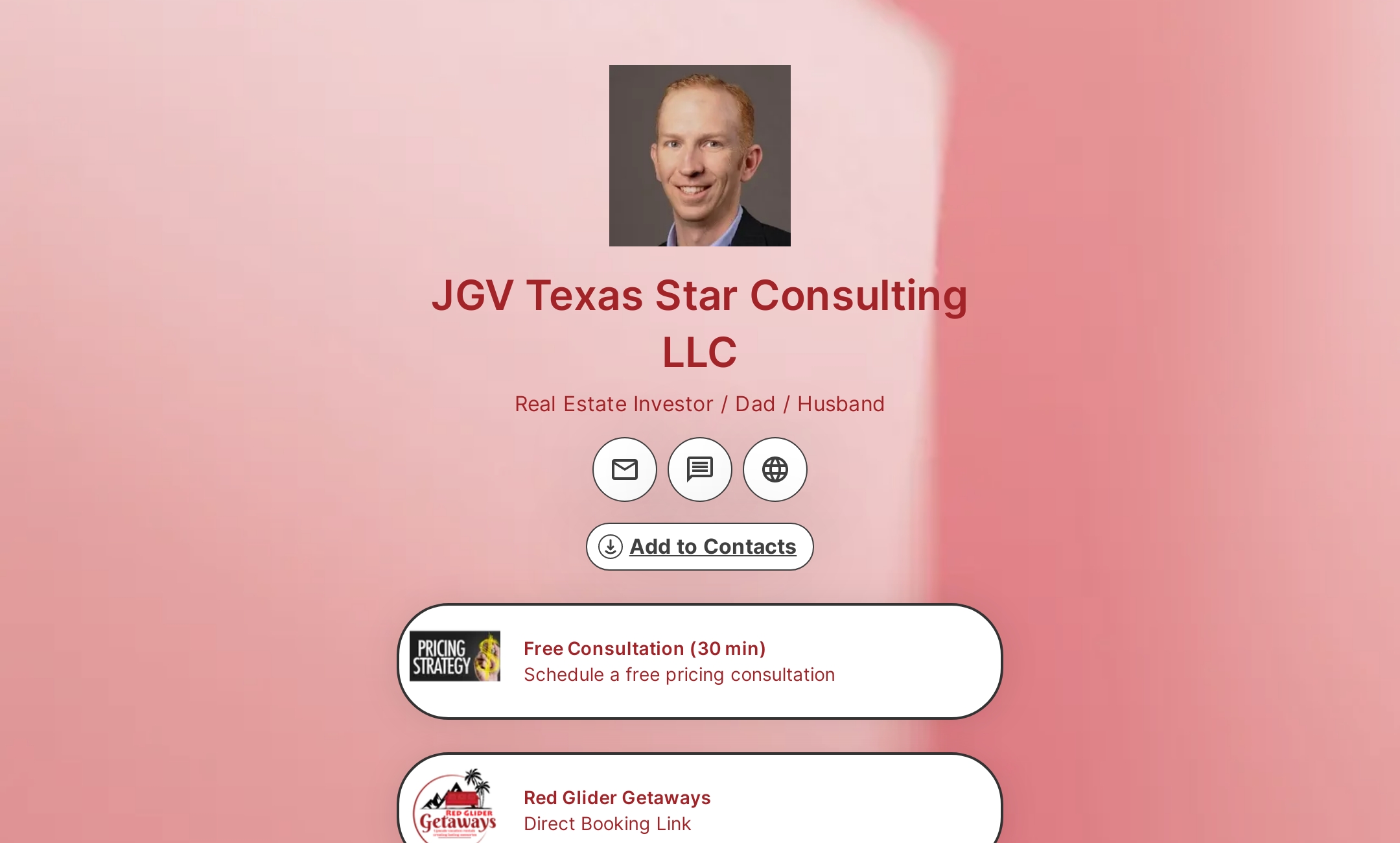 JGV Texas Star Consulting LLC's Flowpage