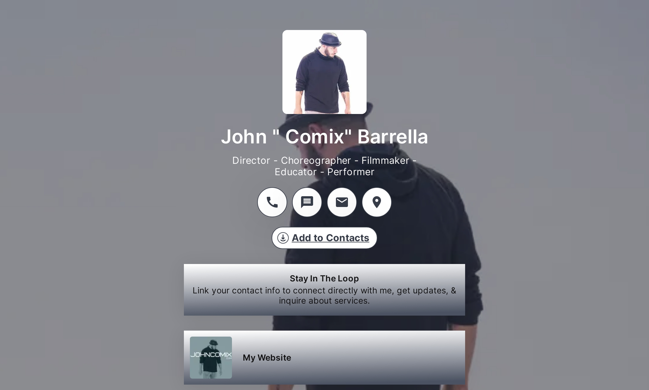 John " Comix" Barrella's Flowpage