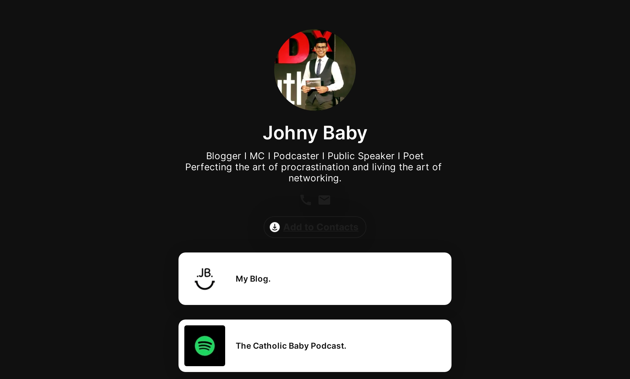 Johny Baby's Flowpage