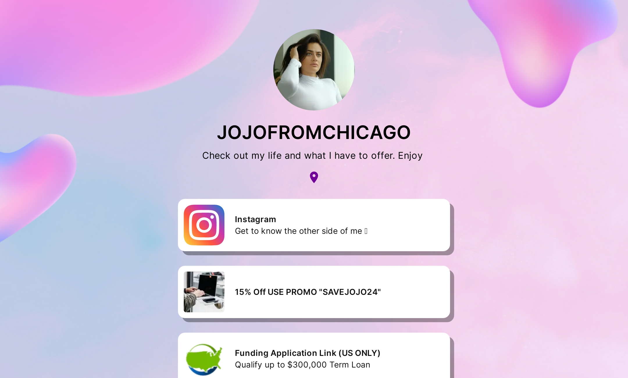 JOJOFROMCHICAGO's Flowpage