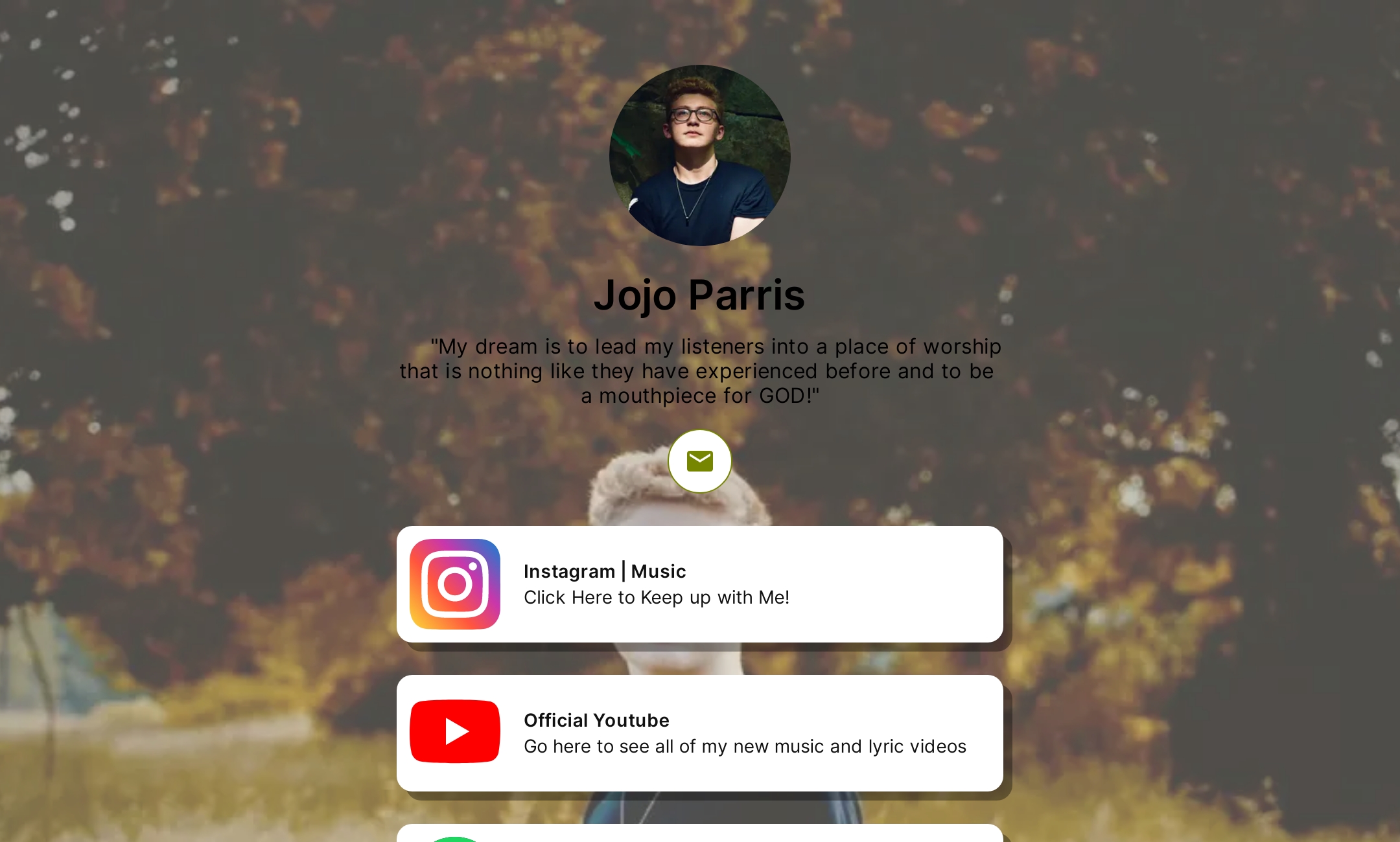 Jojo Parris' Flowpage