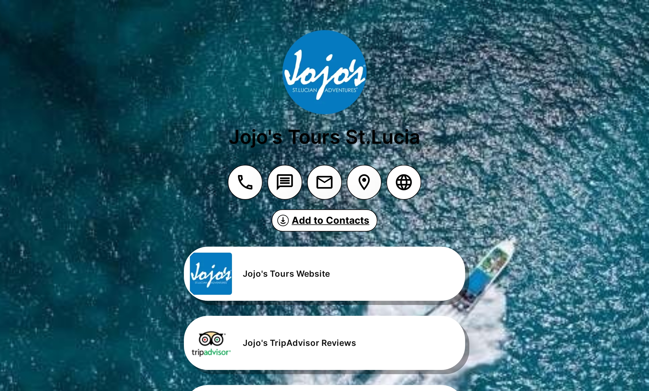 Jojo's Tours St.Lucia's Flowpage