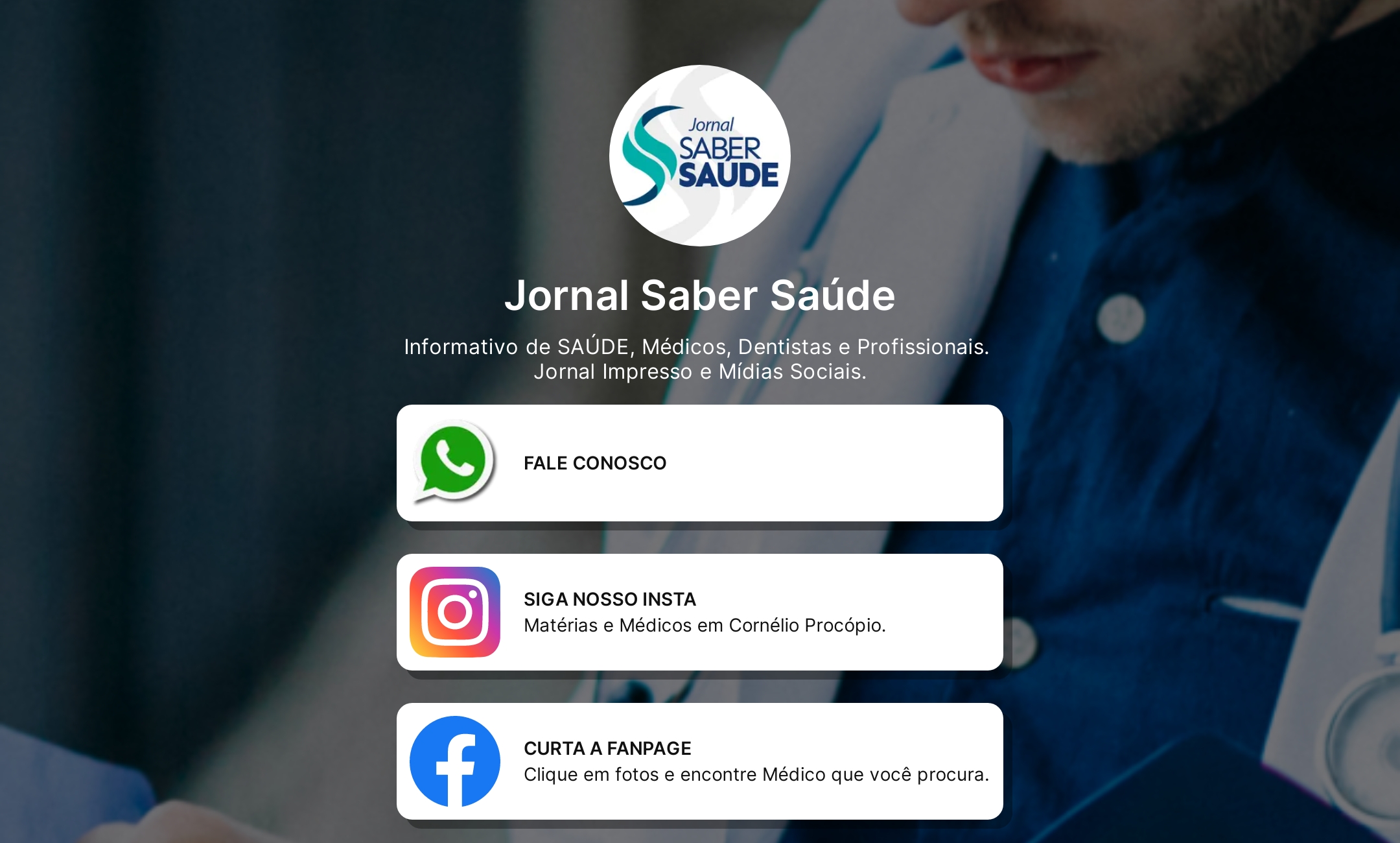Jornal Saber Saúde's Flowpage