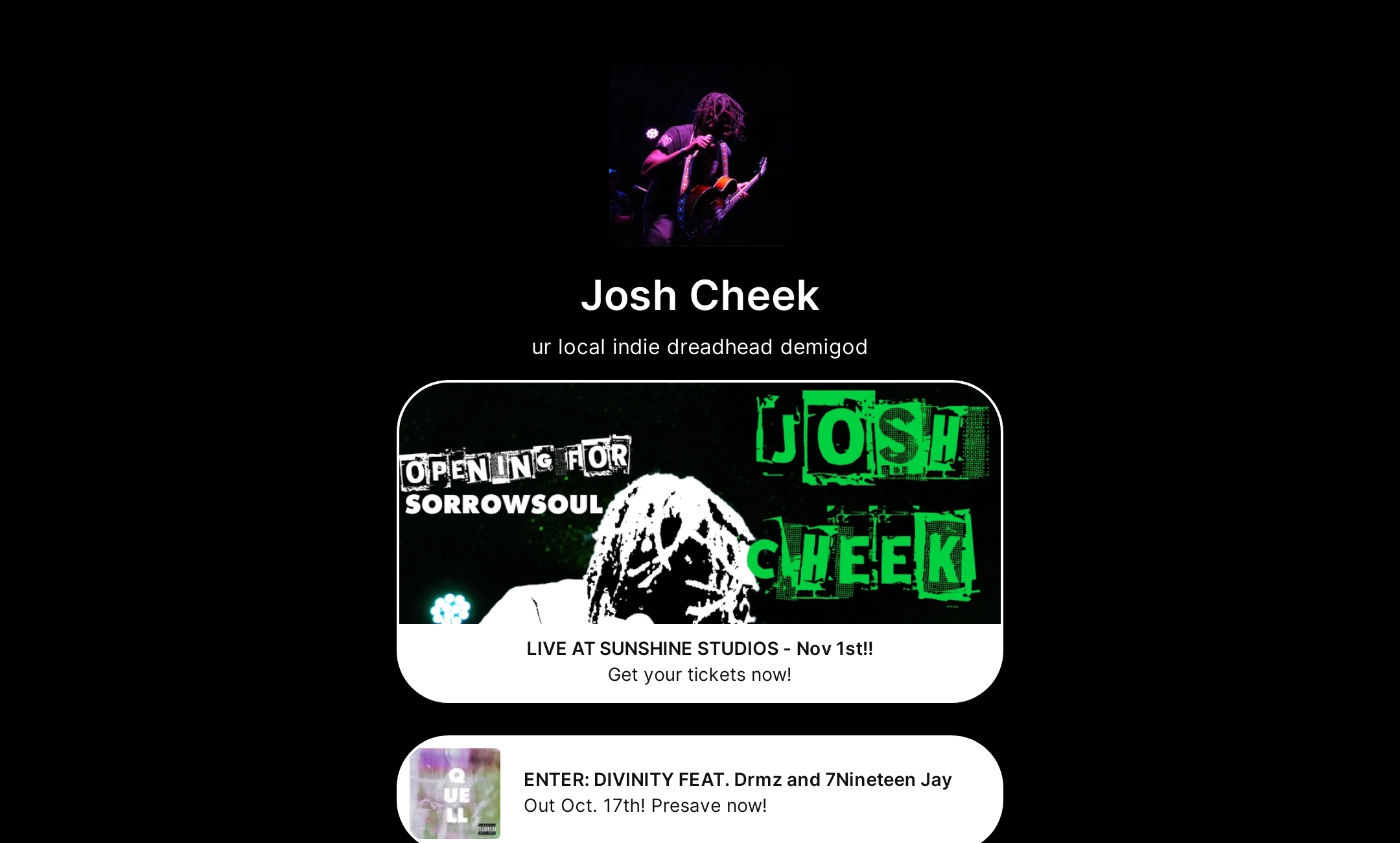 Josh Cheek's Flowpage