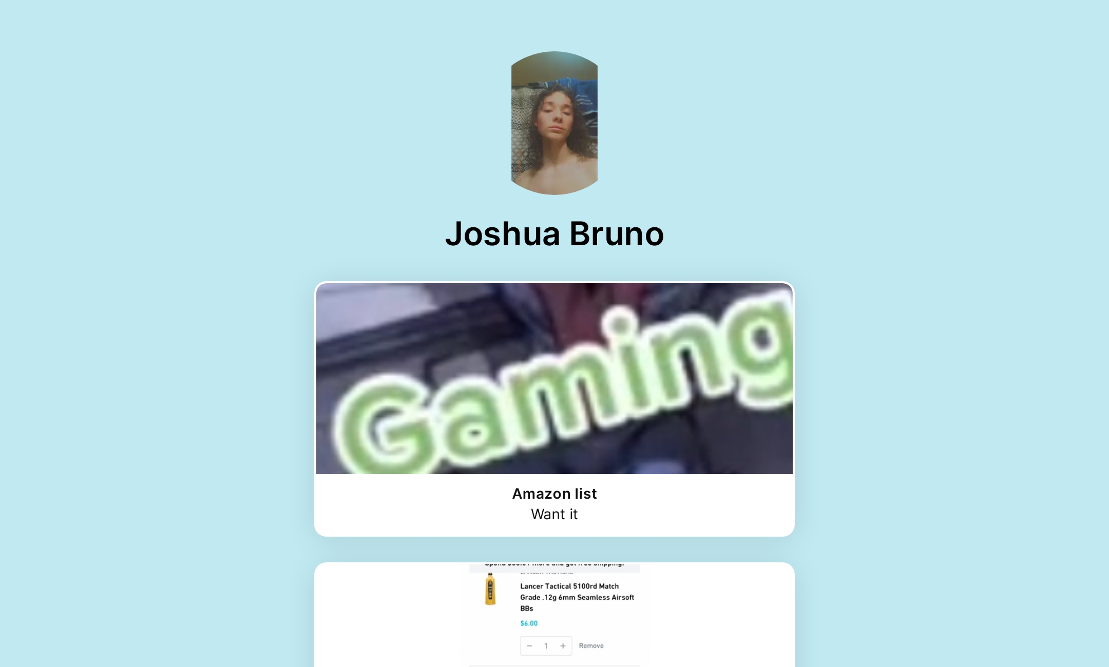 Joshua Bruno's Flowpage