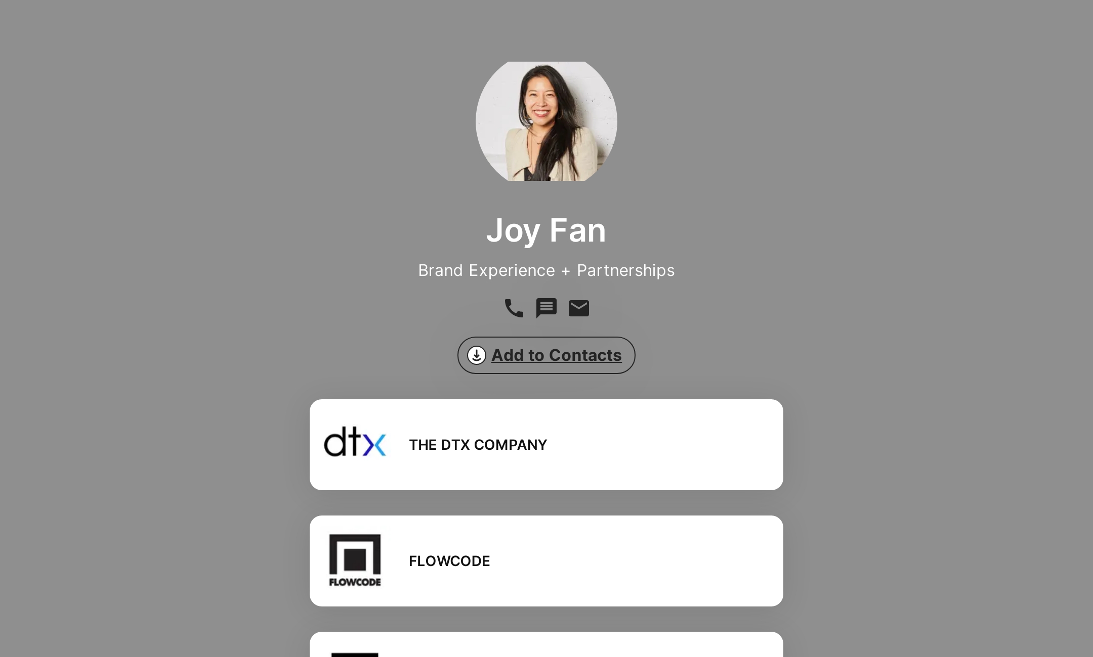 Joy Fan's Flowpage