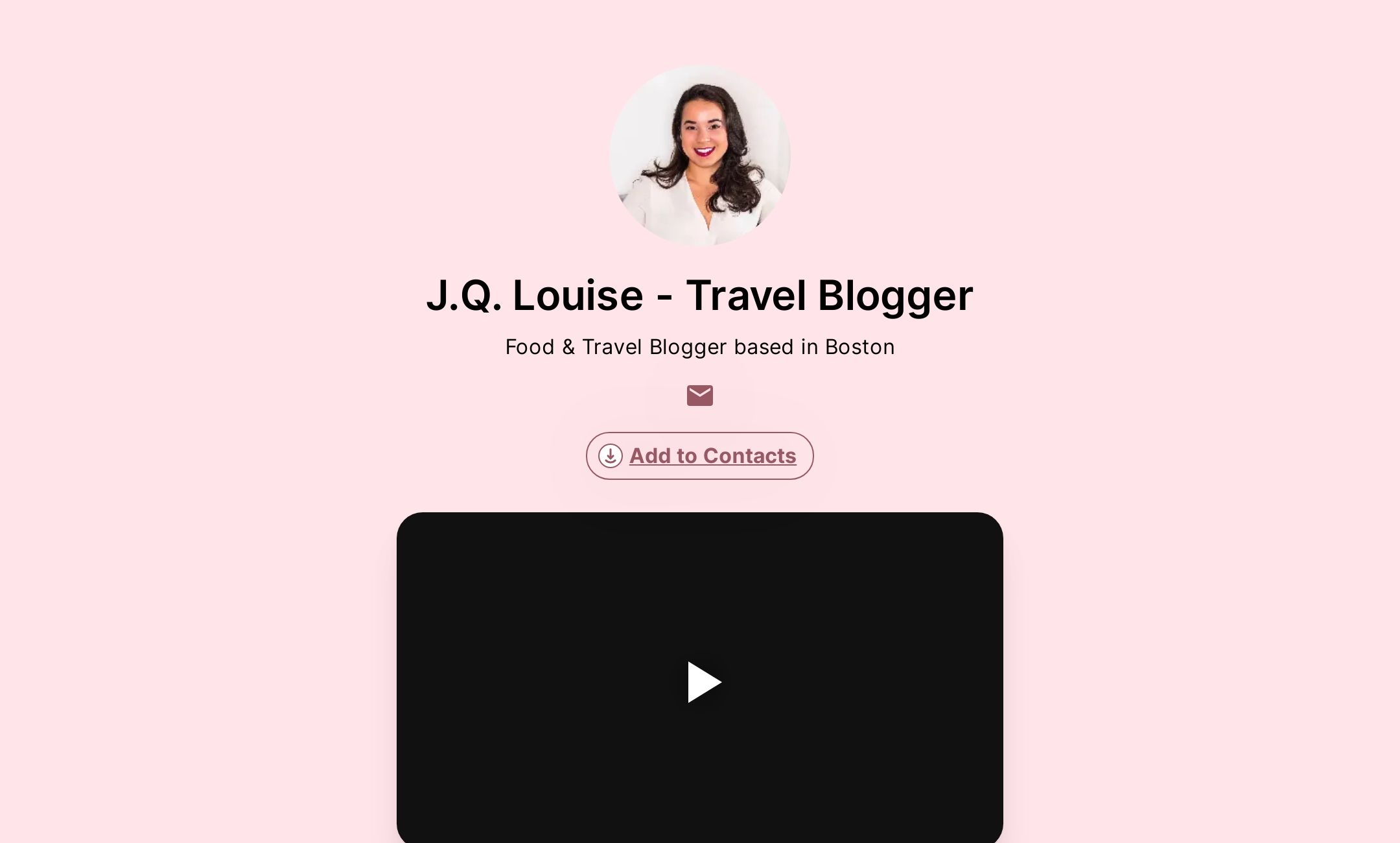 J.Q. Louise - Travel Blogger's Flowpage