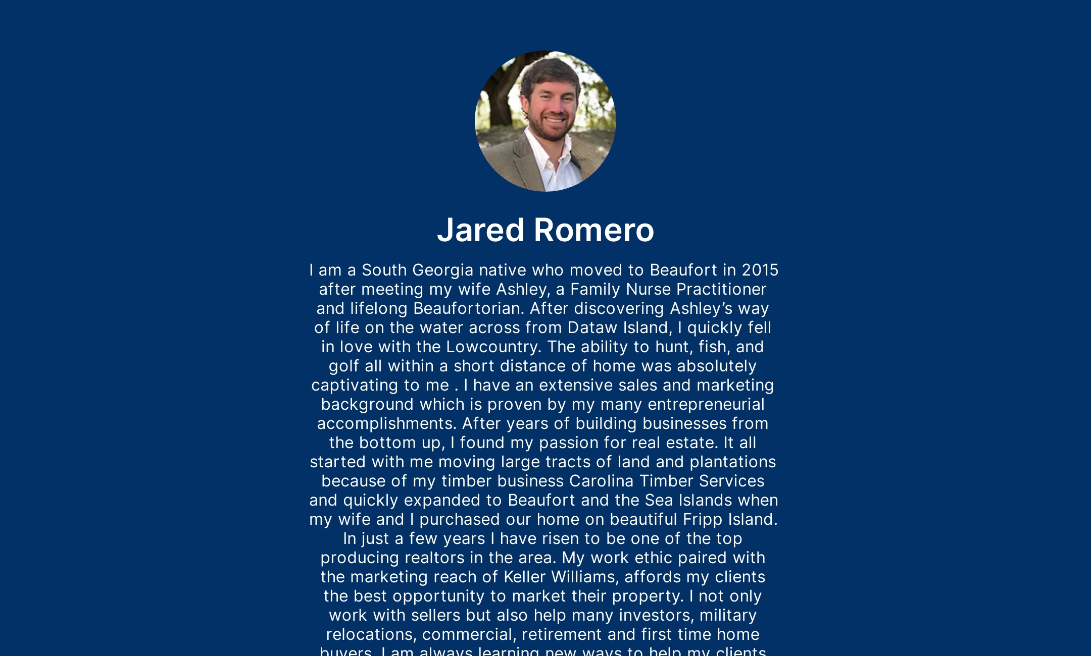Jared Romero's Flowpage