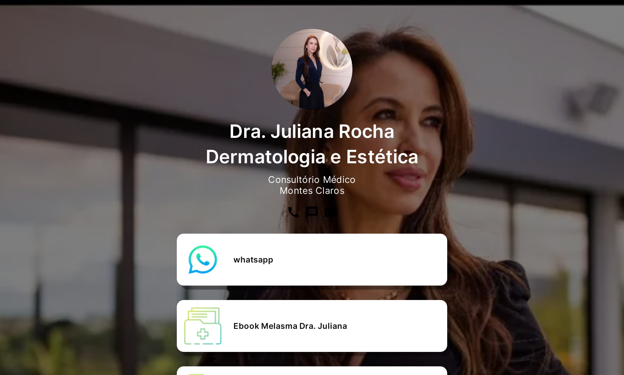 Dra. Juliana Rocha Dermatologia e Estética's Flowpage