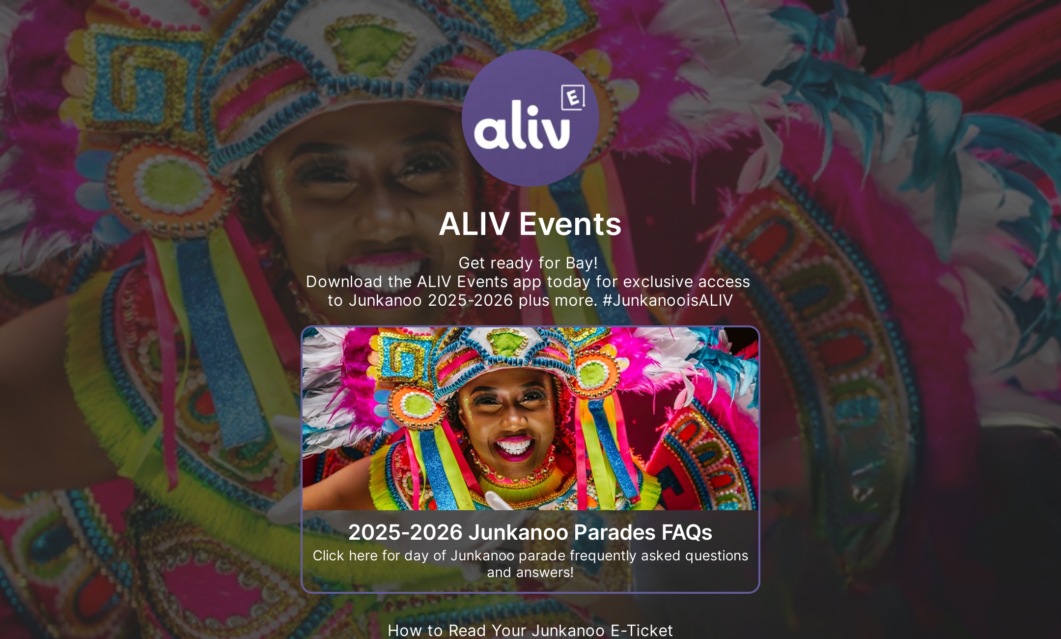 ALIV Events' Flowpage